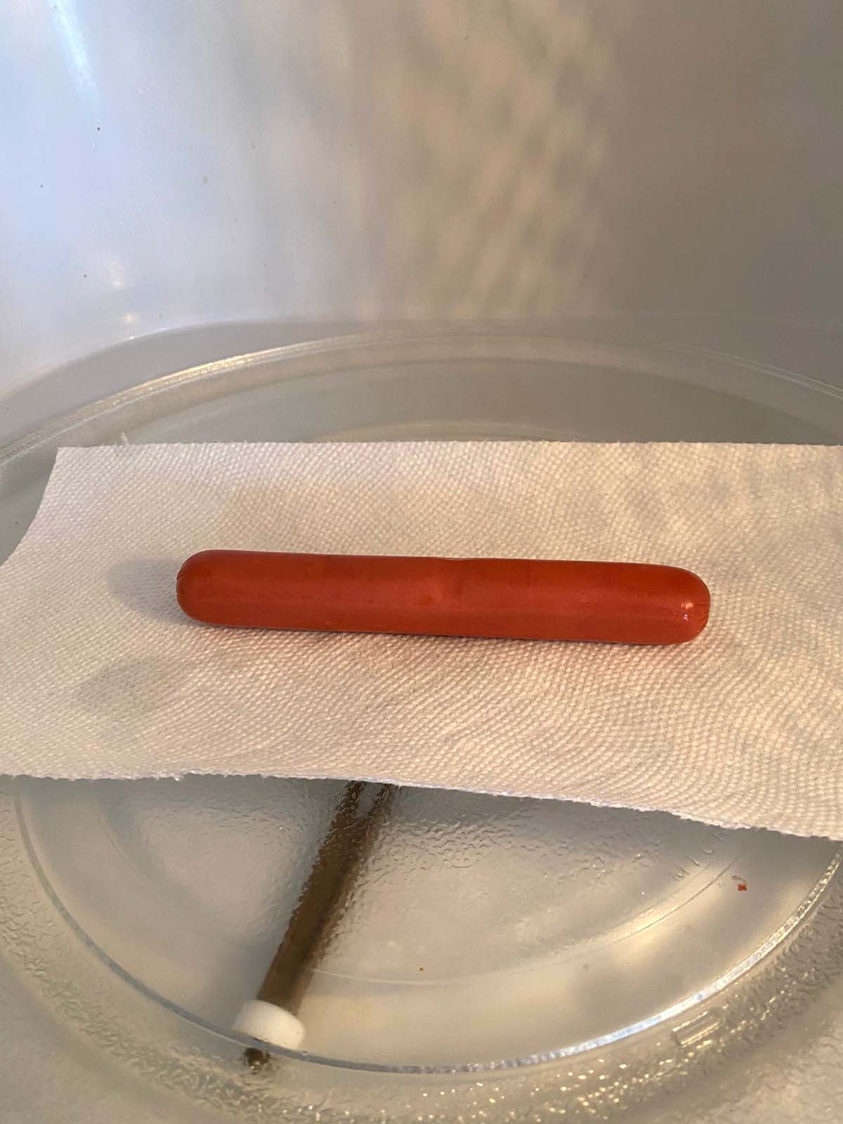 Microwave Hot Dog – Melanie Cooks