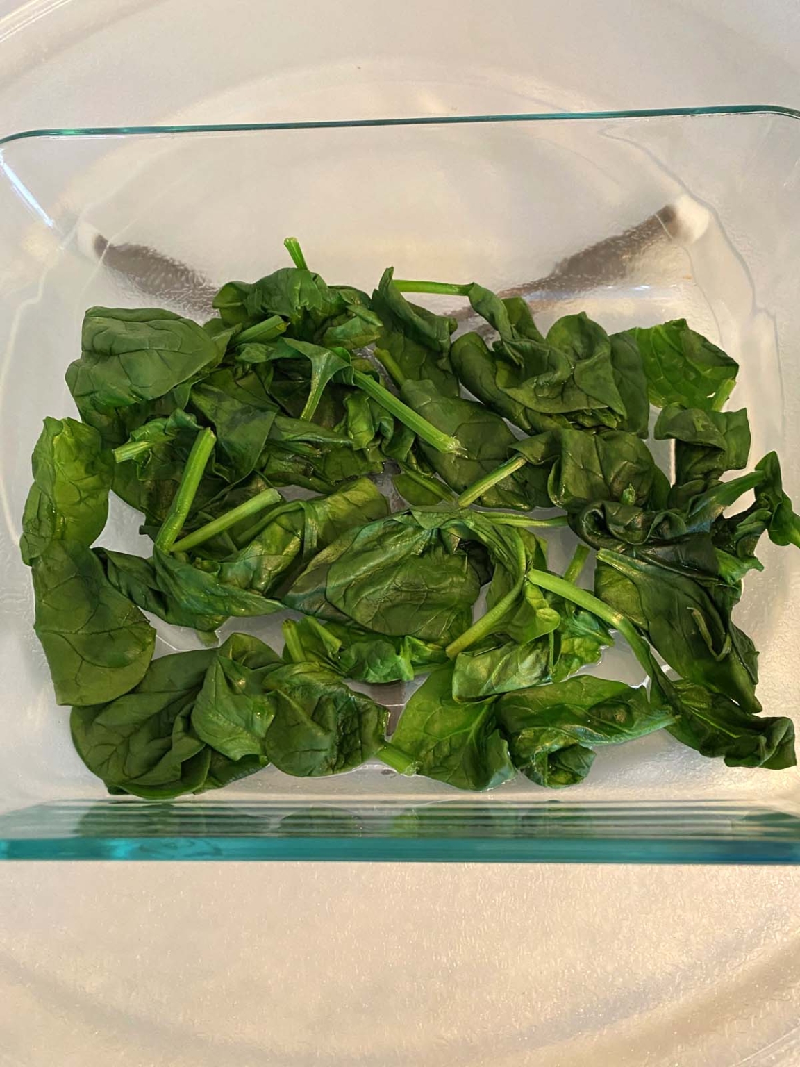 Microwave Steamed Spinach – Melanie Cooks