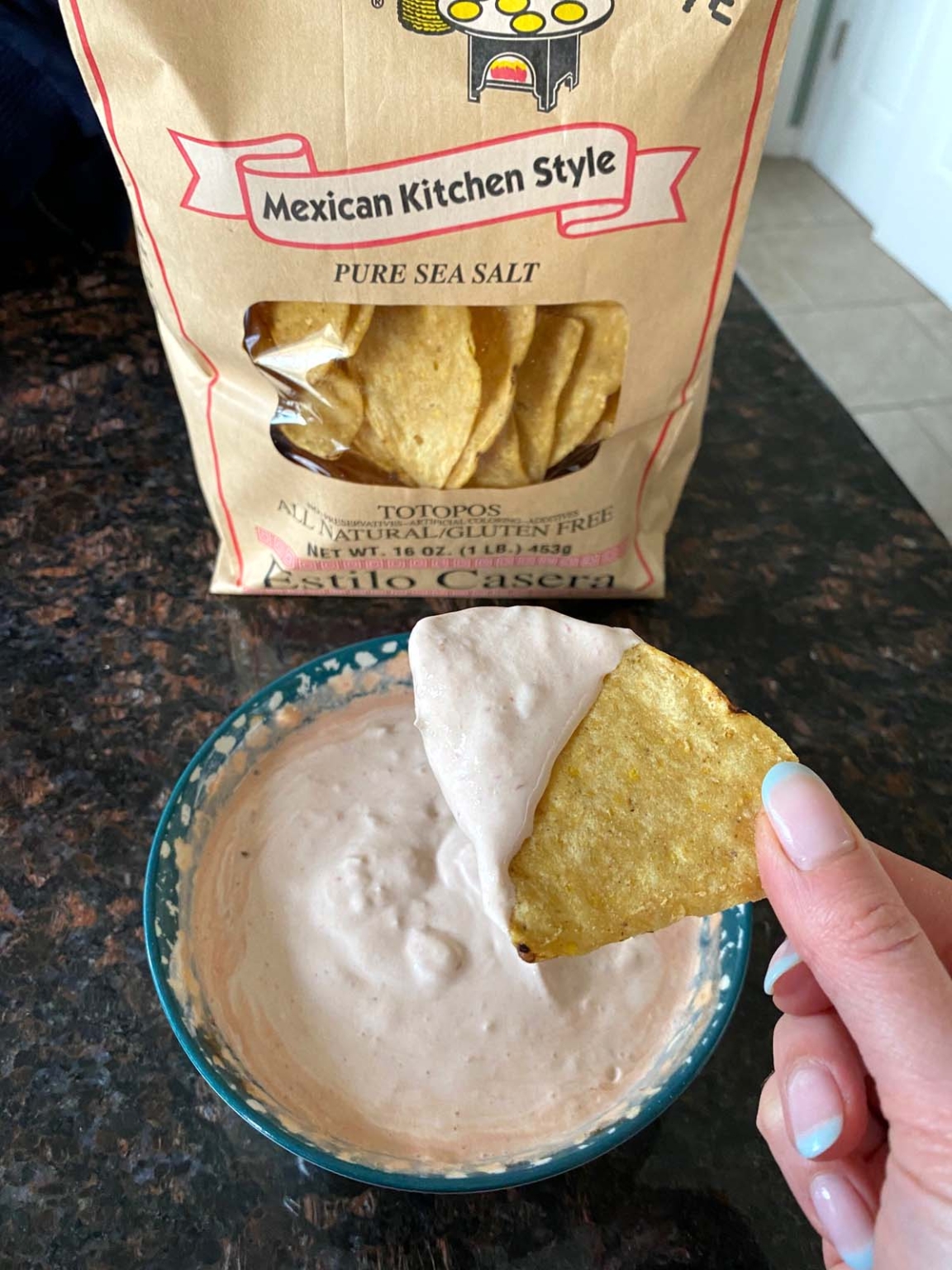 Sour Cream And Salsa Dip – Melanie Cooks
