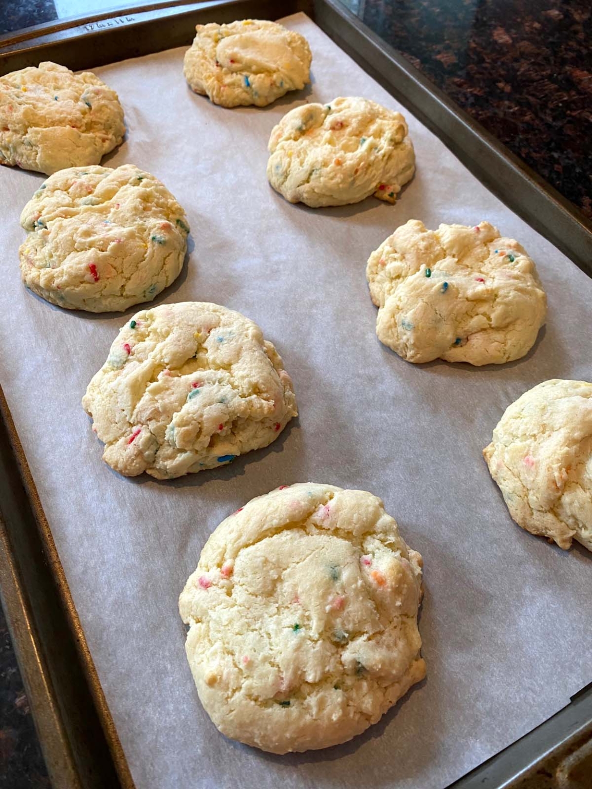 Funfetti Cake Mix Cookies – Melanie Cooks