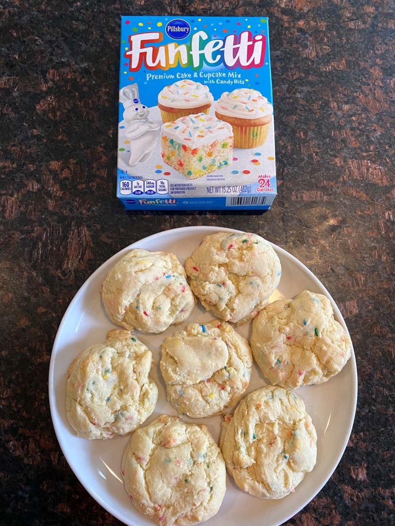Funfetti Cake Mix Cookies – Melanie Cooks