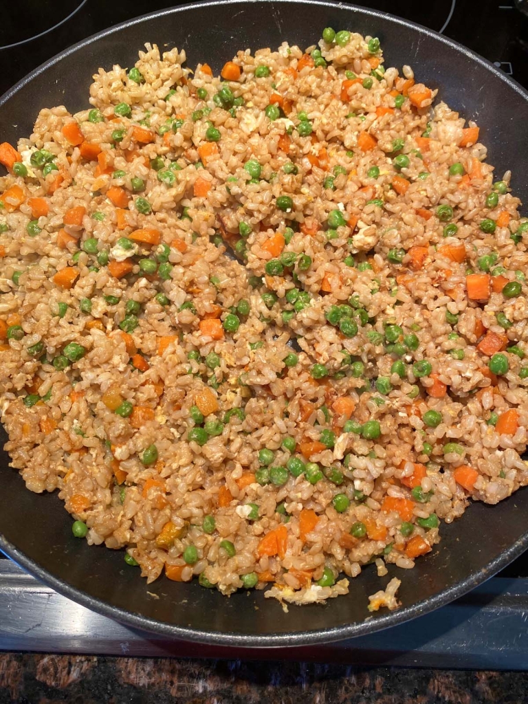 Fried Brown Rice – Melanie Cooks