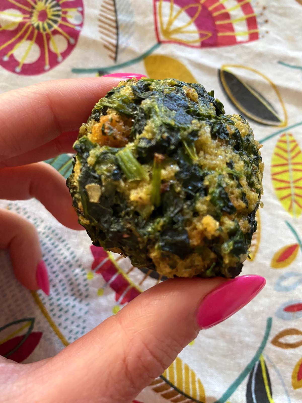Spinach Balls With Stuffing – Melanie Cooks