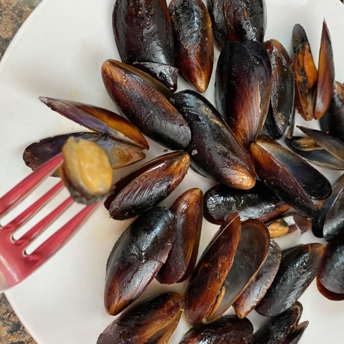 Air Fryer Frozen Mussels – Melanie Cooks