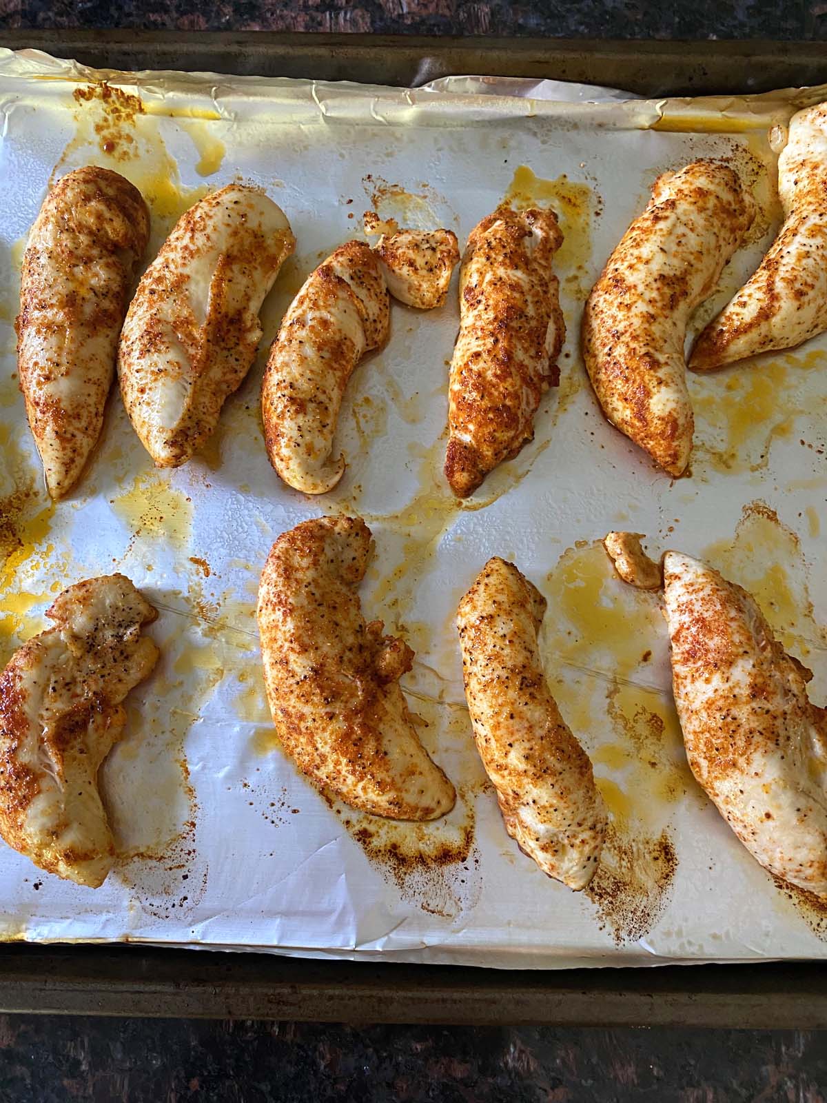 Broiled Chicken Tenders – Melanie Cooks