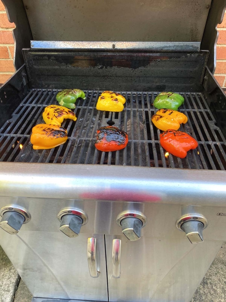 Grilled Bell Peppers – Melanie Cooks