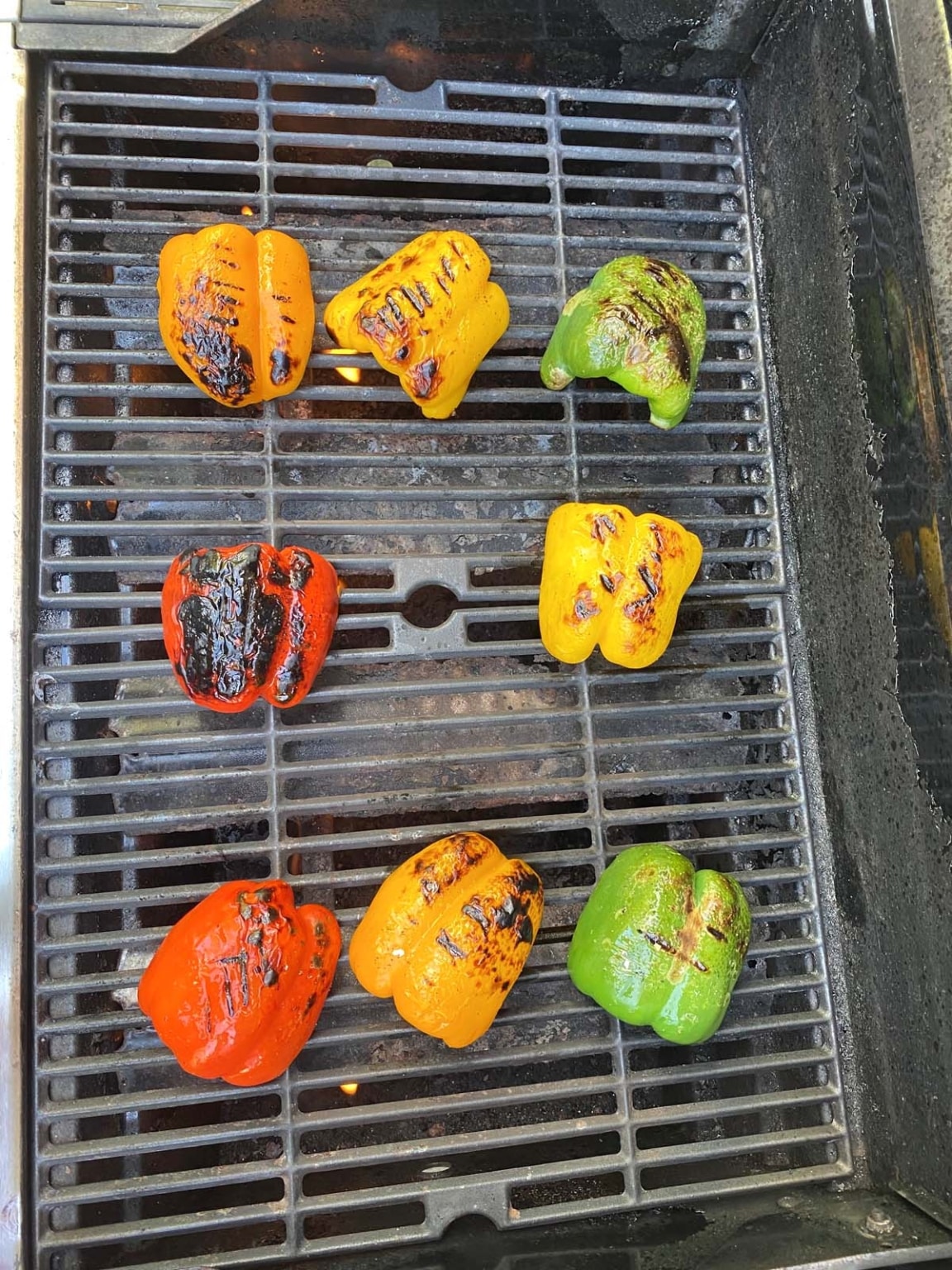 Grilled Bell Peppers – Melanie Cooks