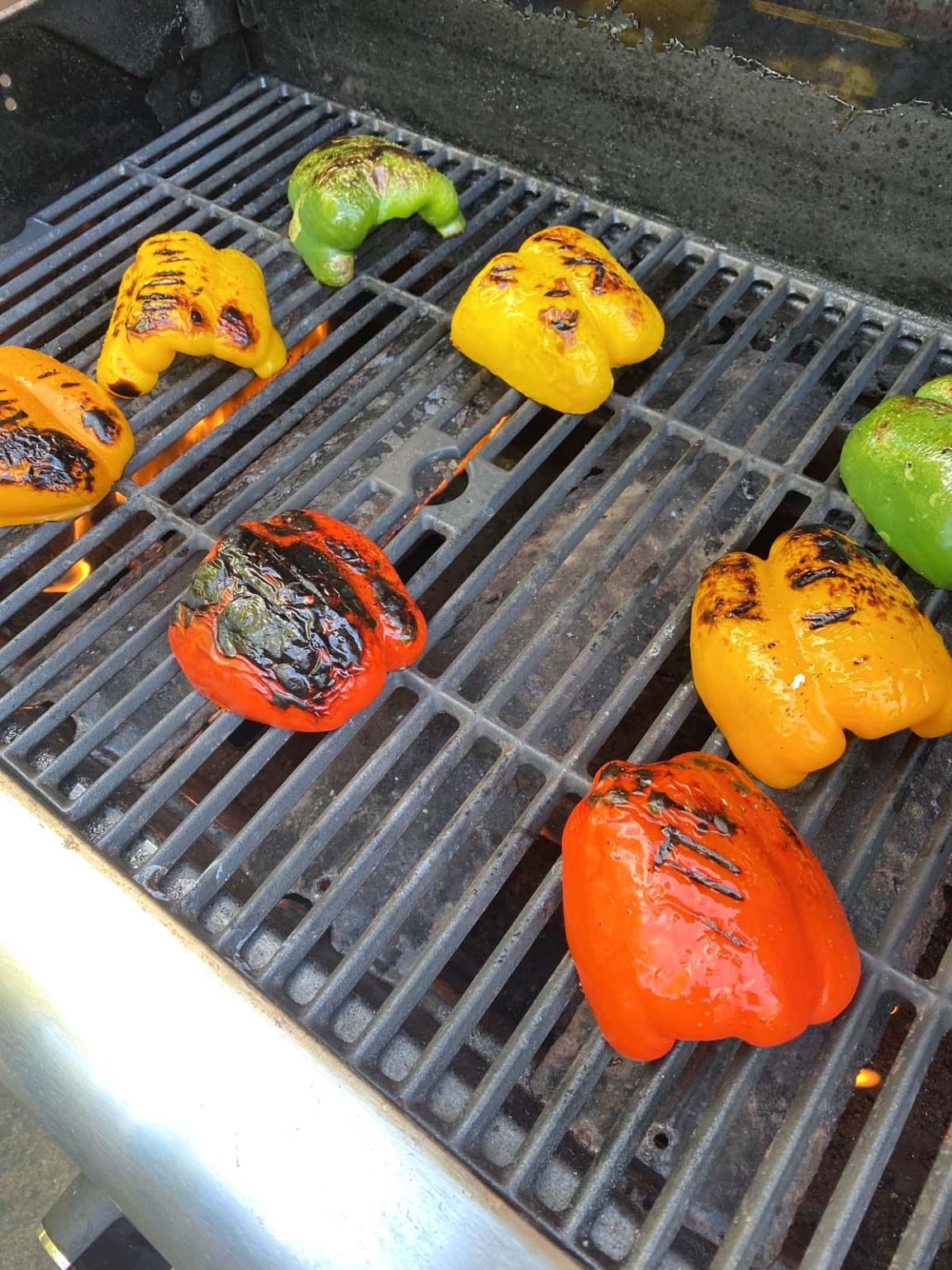 Grilled Bell Peppers – Melanie Cooks