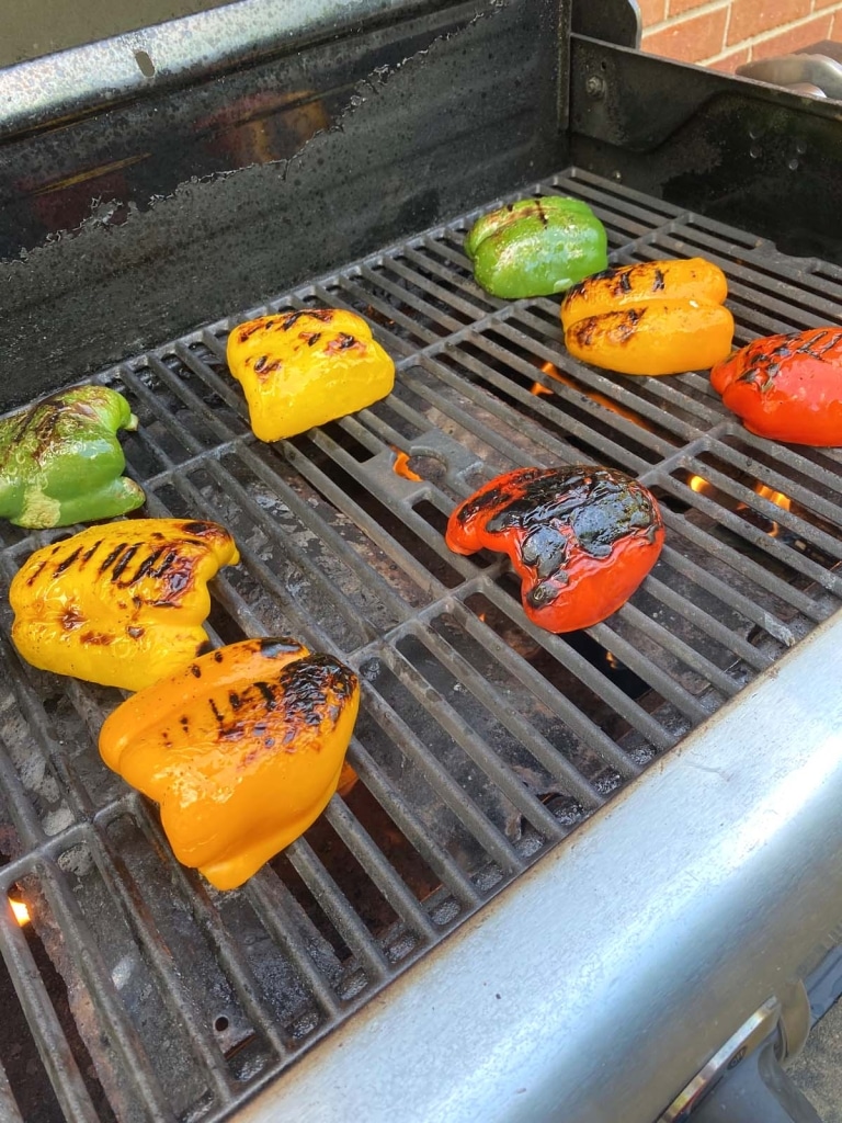 Grilled Bell Peppers – Melanie Cooks