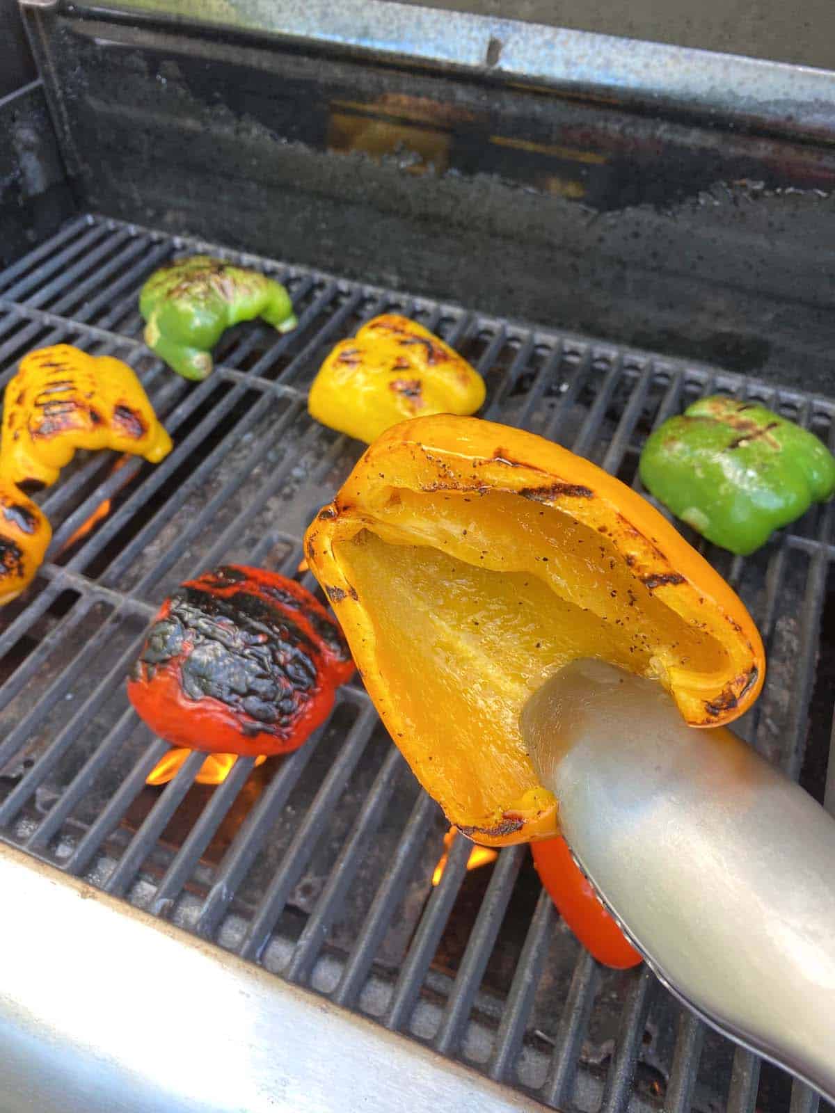 Grilled Bell Peppers – Melanie Cooks