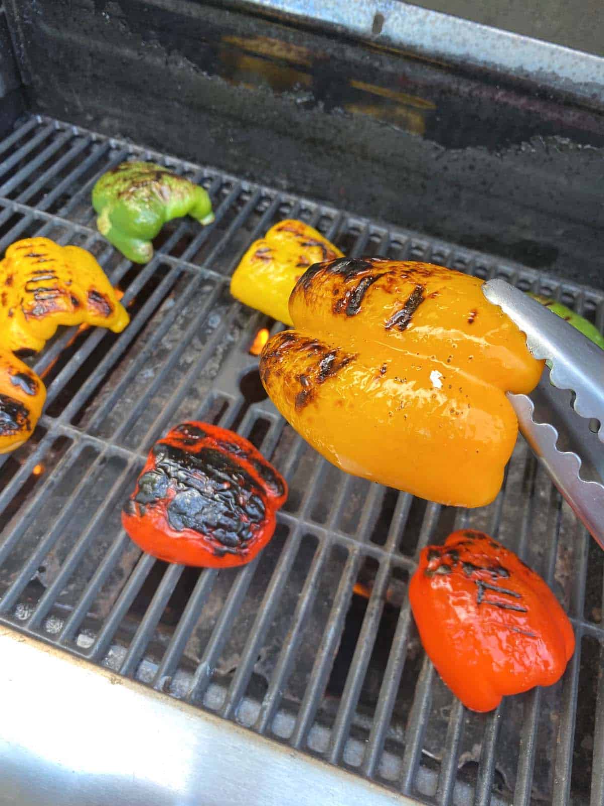 Grilled Bell Peppers – Melanie Cooks