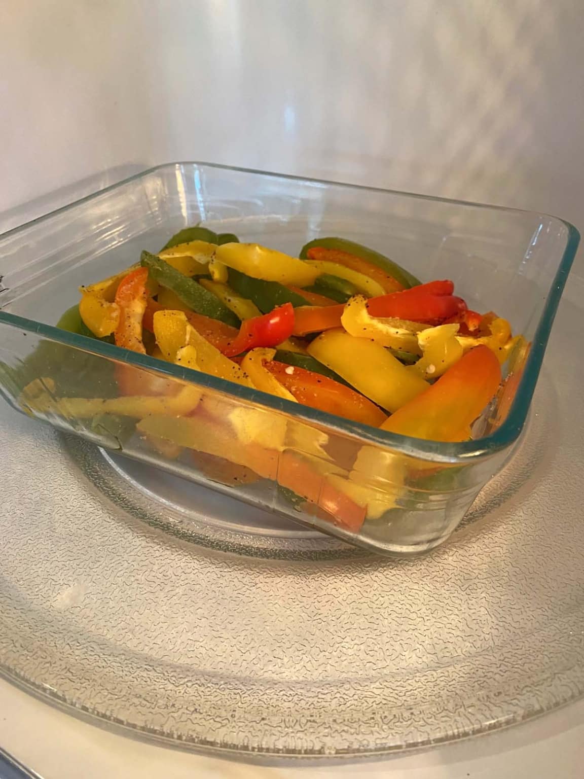 Microwave Bell Peppers – Melanie Cooks