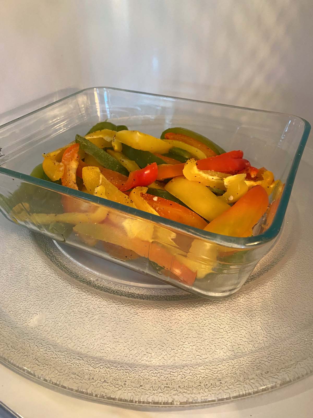 Microwave Bell Peppers – Melanie Cooks