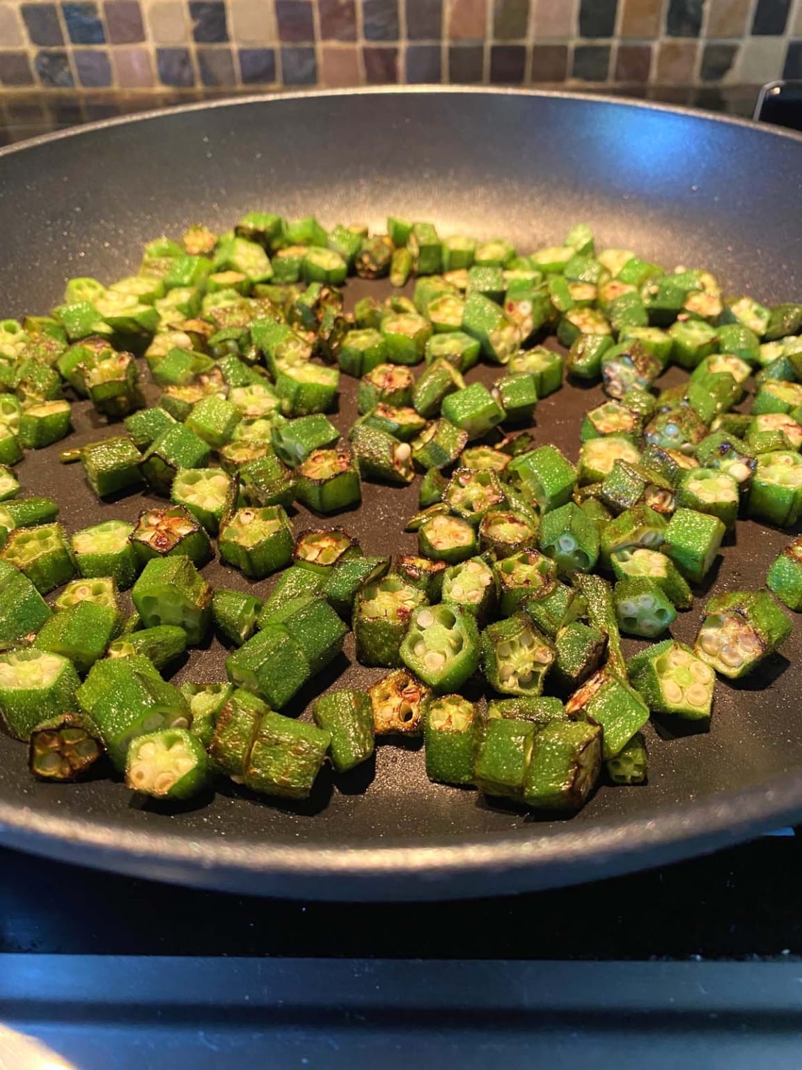 Sauteed Fresh Okra – Melanie Cooks