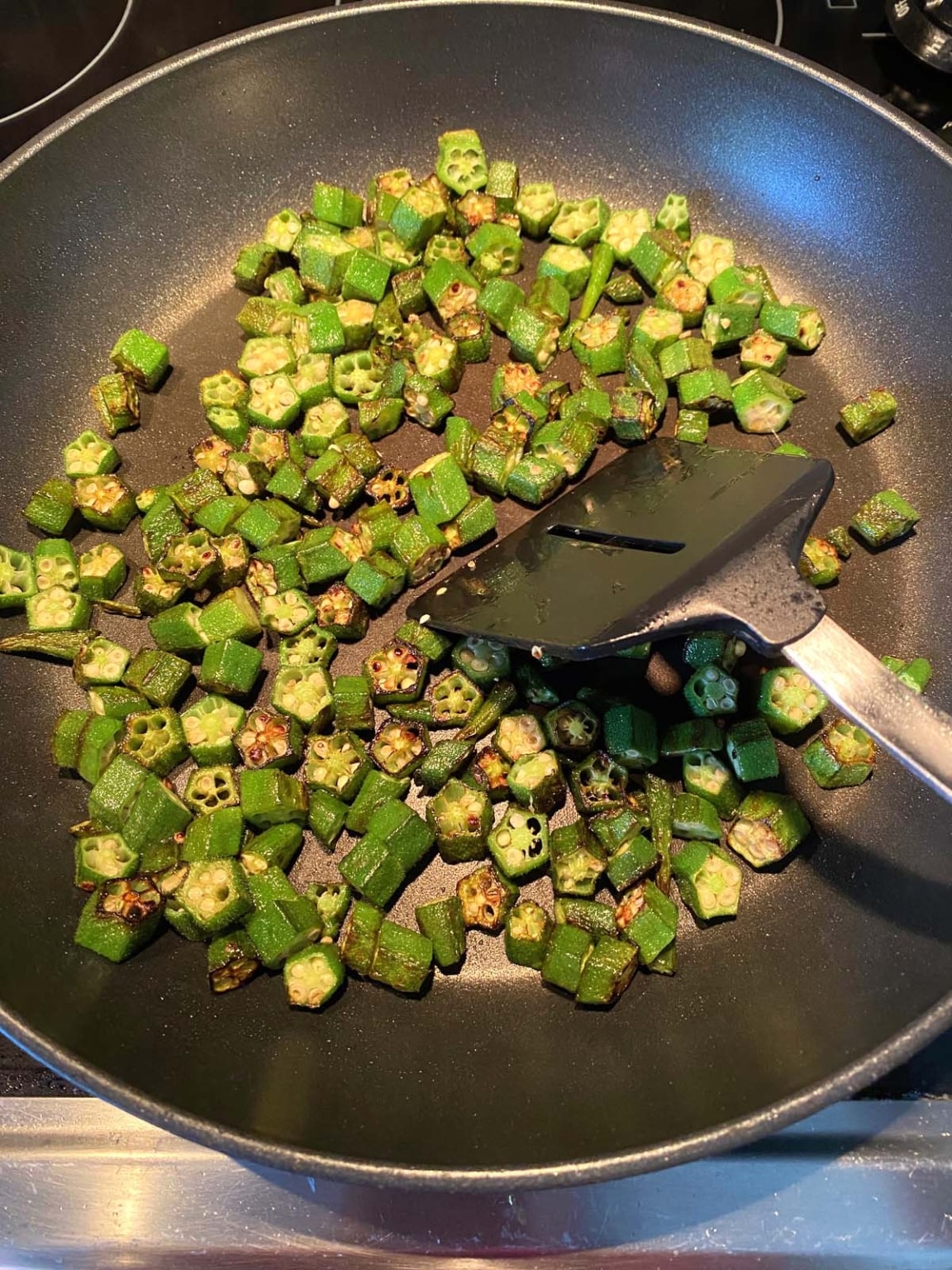 Sauteed Fresh Okra – Melanie Cooks