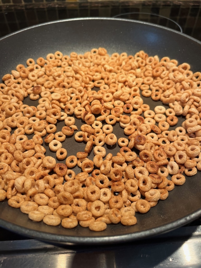 Fried Cheerios (Hot Buttered Cheerios) – Melanie Cooks