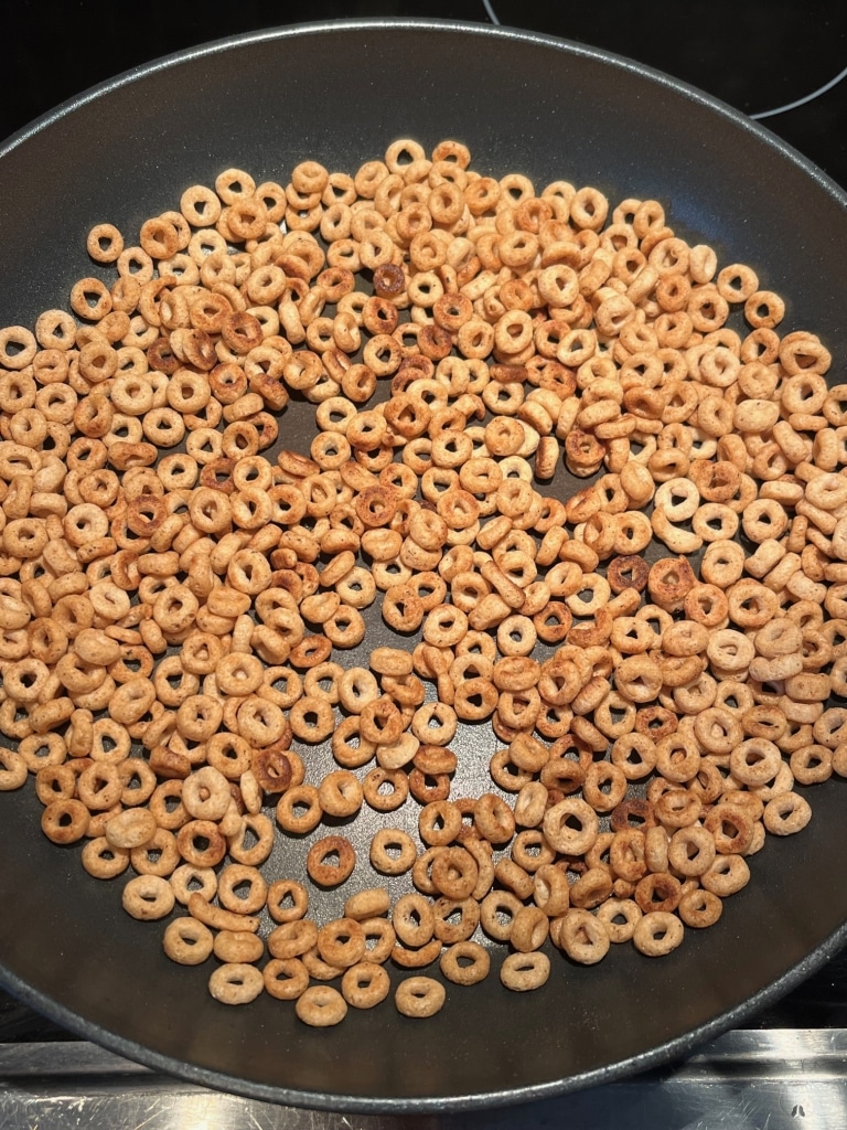 Fried Cheerios (Hot Buttered Cheerios) – Melanie Cooks