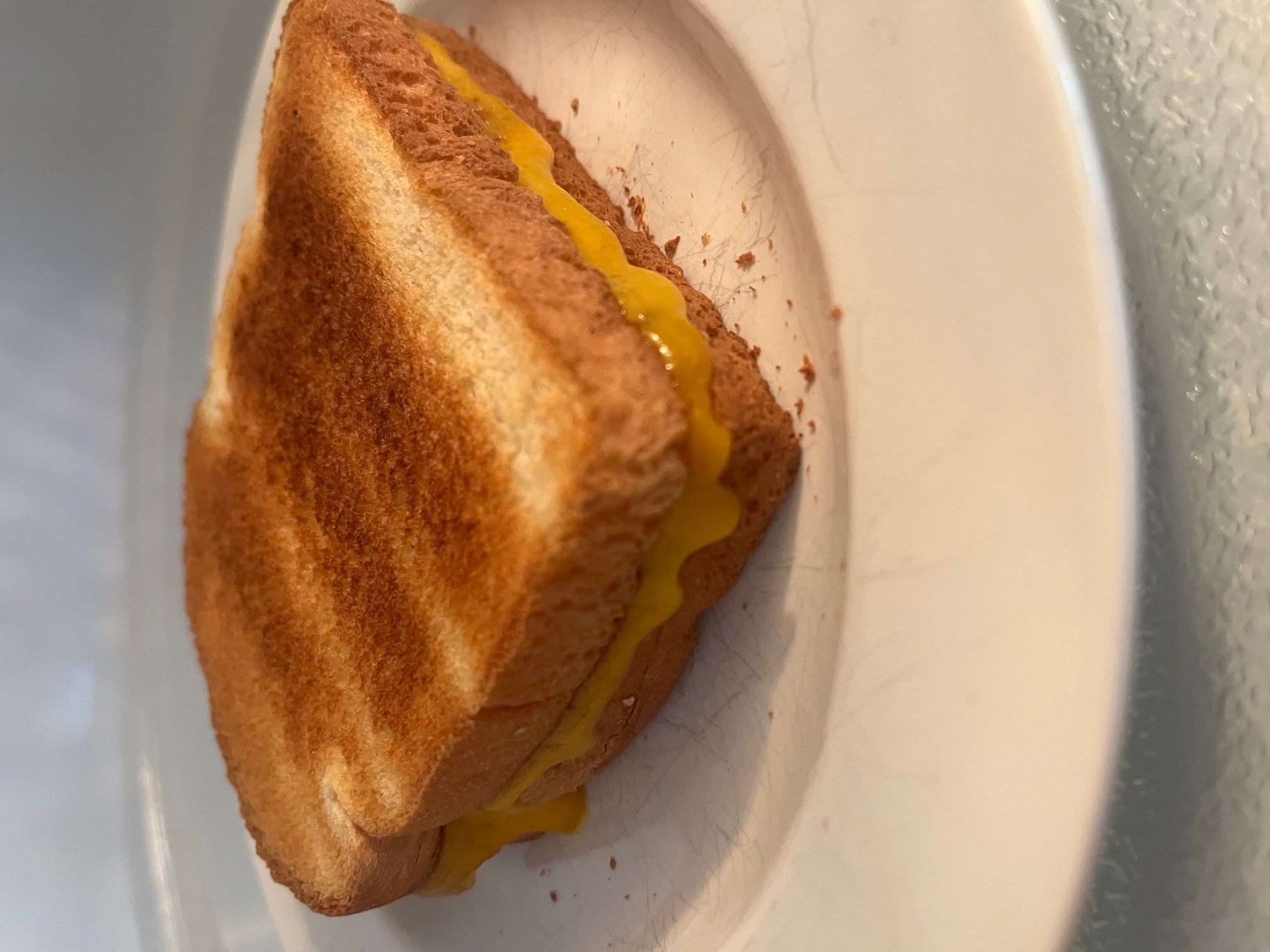 Microwave Grilled Cheese – Melanie Cooks