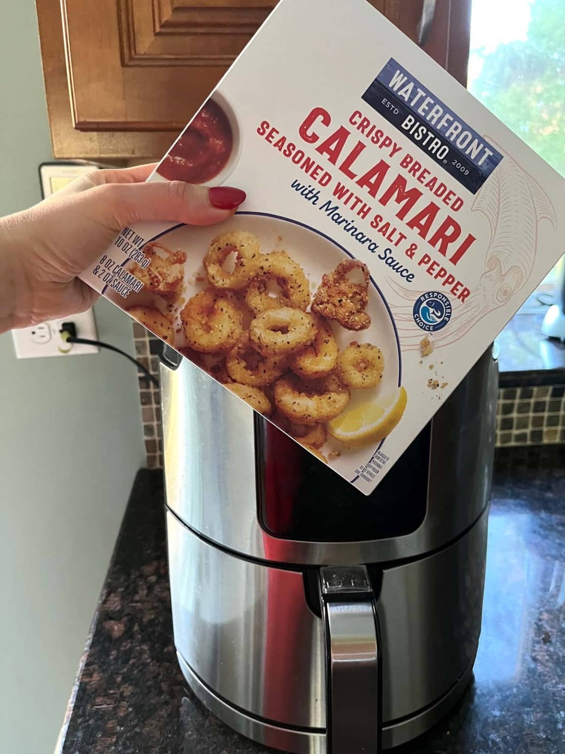 Air Fryer Frozen Calamari – Melanie Cooks