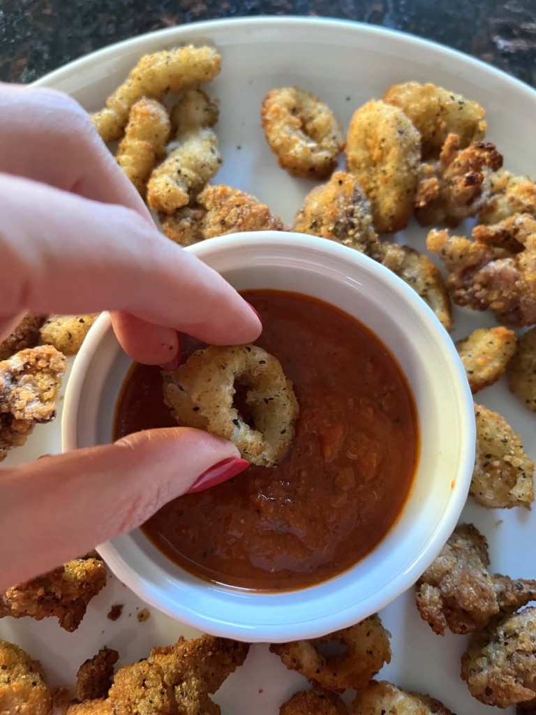 Air Fryer Frozen Calamari – Melanie Cooks