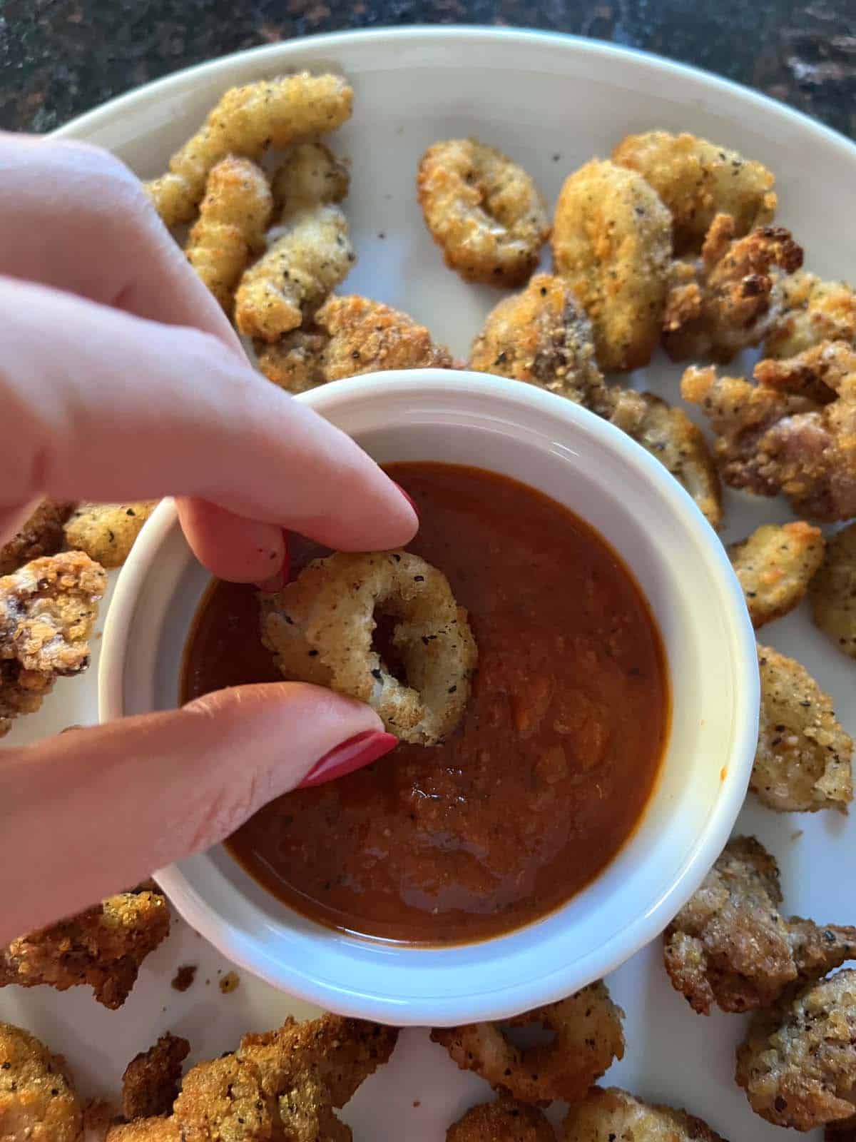 Air Fryer Frozen Calamari – Melanie Cooks