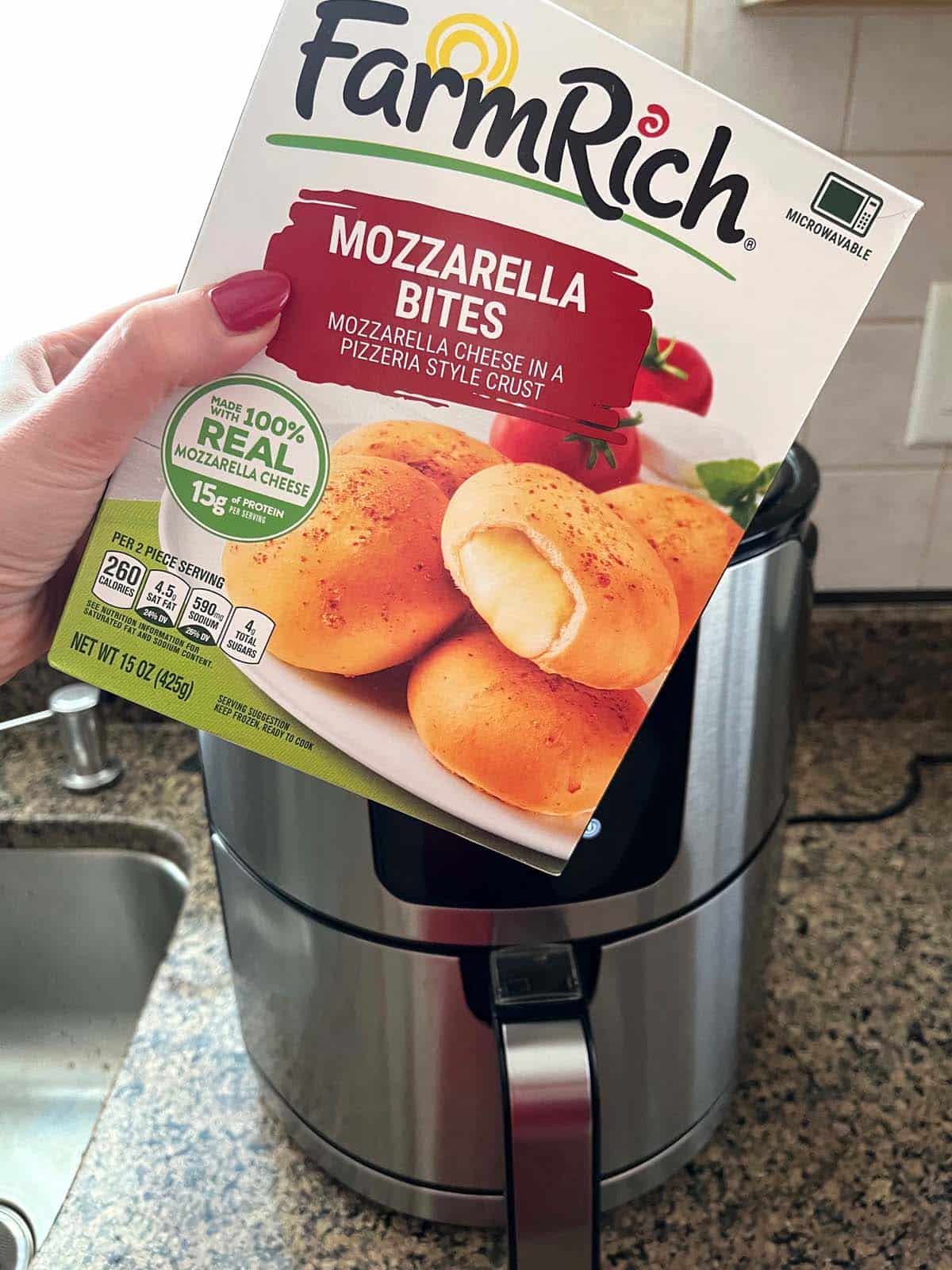 Farm Rich Mozzarella Bites In The Air Fryer – Melanie Cooks