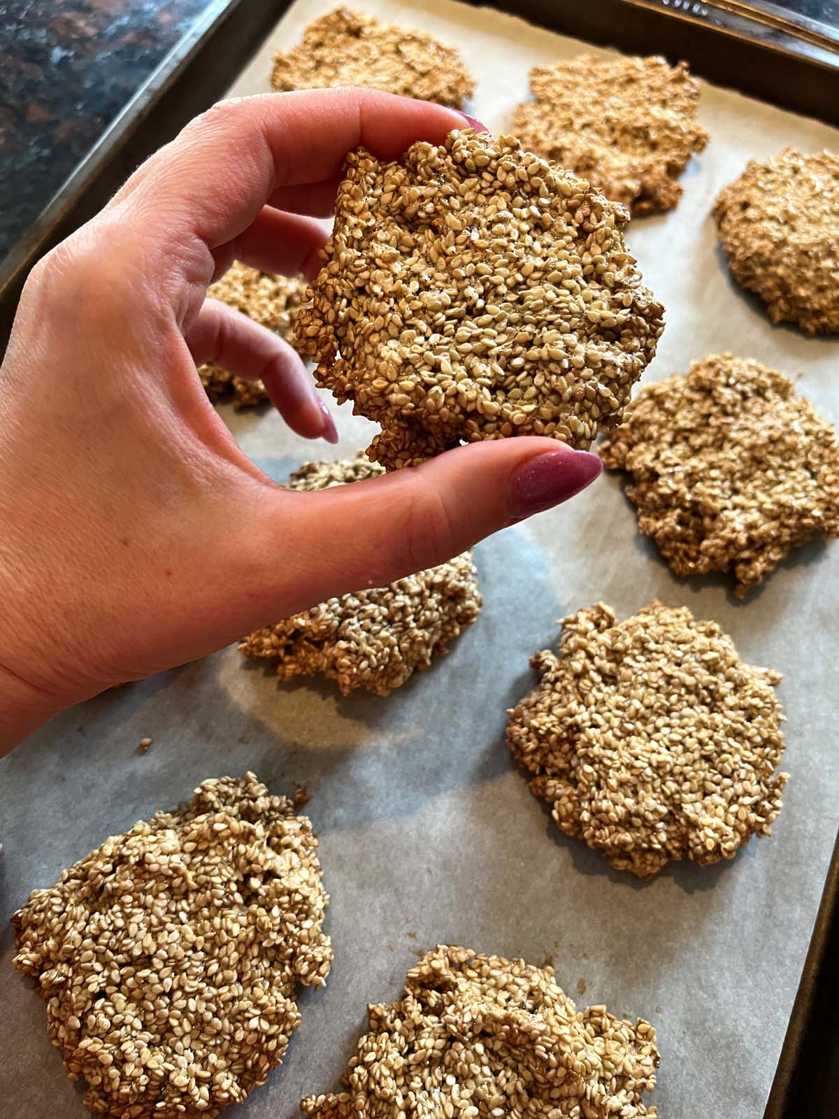 Sesame Cookies – Melanie Cooks