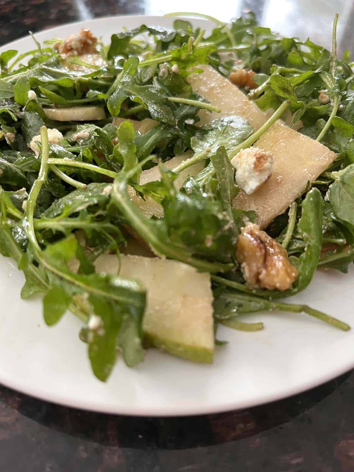 Arugula Pear And Goat Cheese Salad – Melanie Cooks