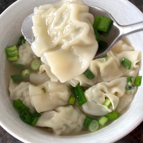 Dumpling Soup With Potstickers Or Wontons – Melanie Cooks