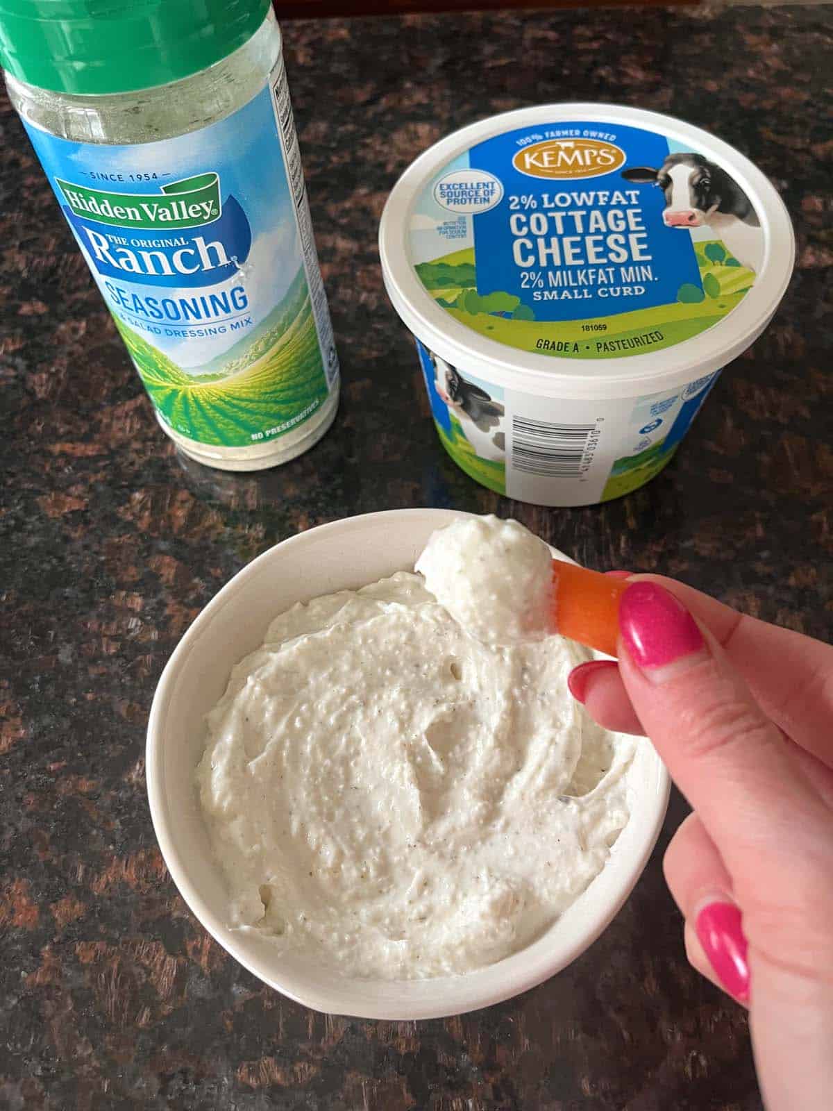 Cottage Cheese Ranch Dip – Melanie Cooks