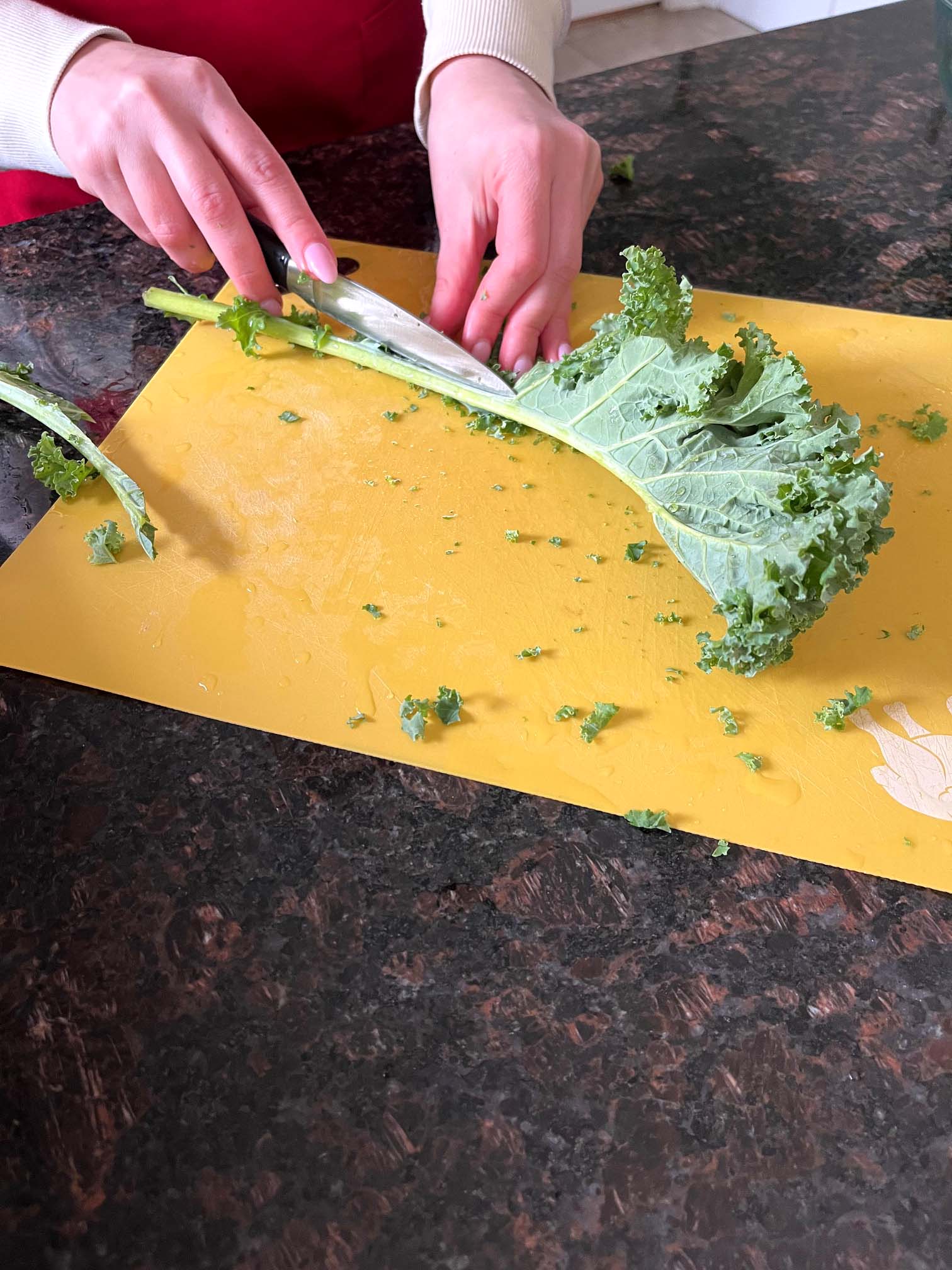 How To Cut Kale: Easy Way To Chop And Prep Fresh Kale – Melanie Cooks