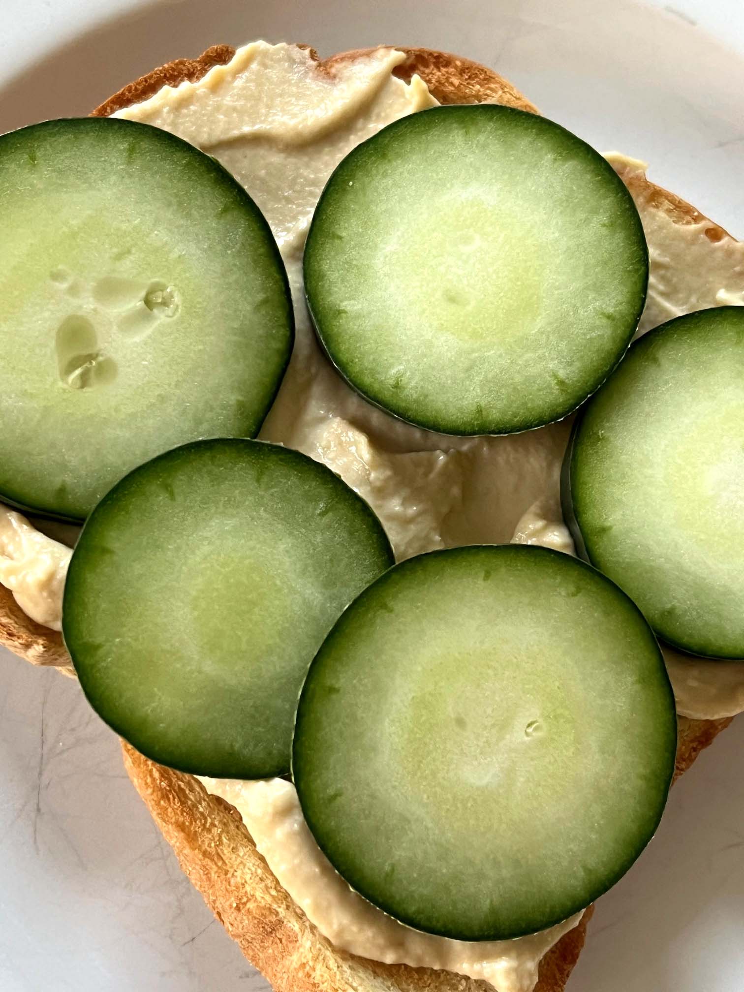 Hummus Toast – Melanie Cooks