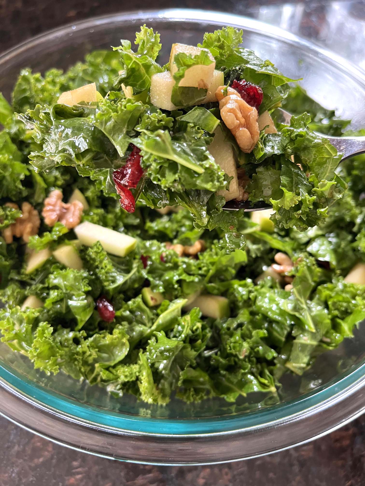 Kale and Apple Salad Recipe – Easy And Healthy – Melanie Cooks