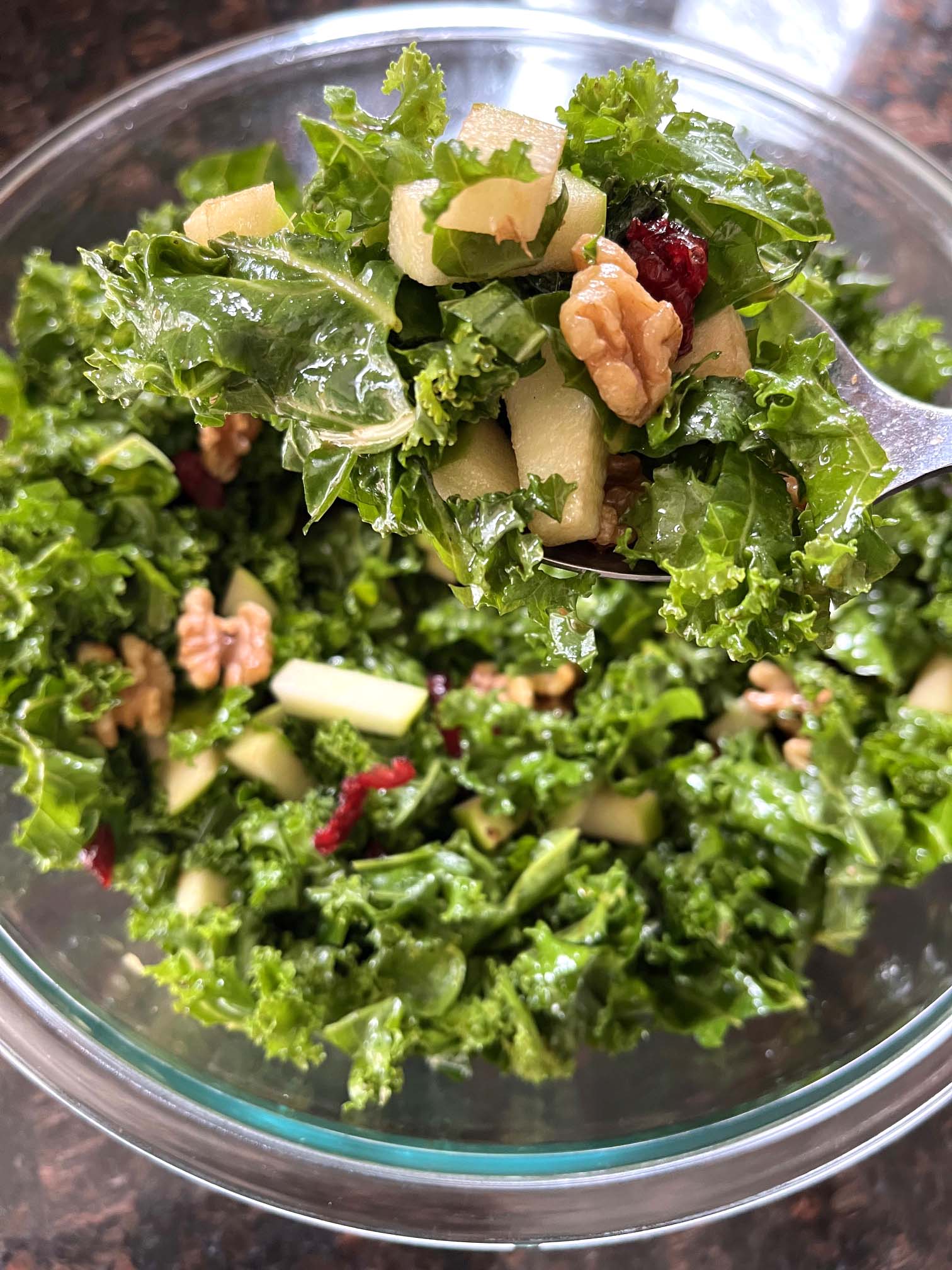 Kale and Apple Salad Recipe – Easy And Healthy – Melanie Cooks