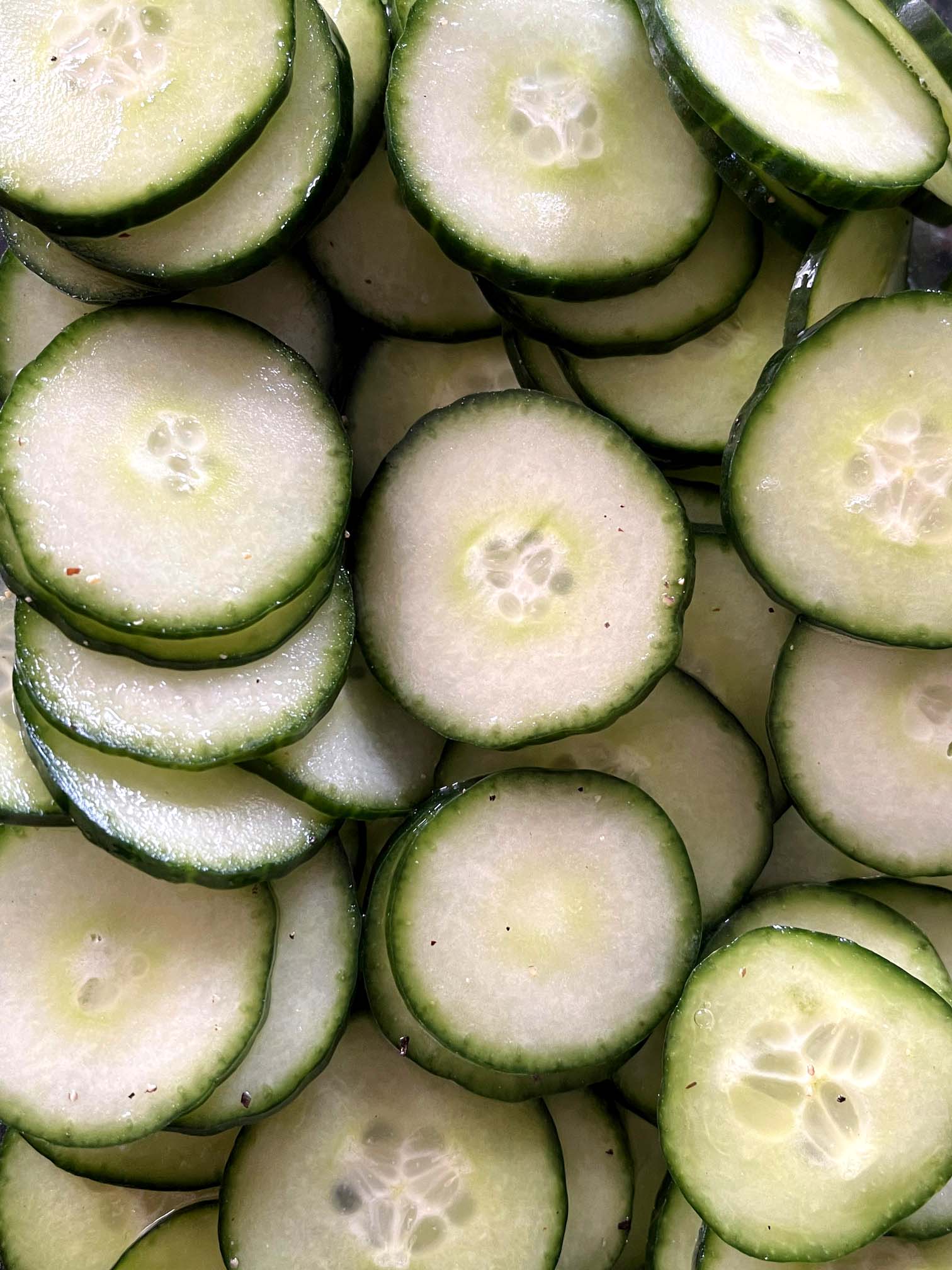 Marinated Cucumbers Recipe – Easy, Healthy and Crunchy – Melanie Cooks