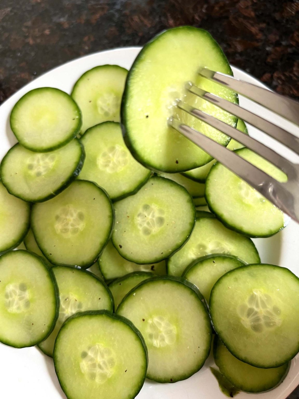 Marinated Cucumbers Recipe – Easy, Healthy and Crunchy – Melanie Cooks