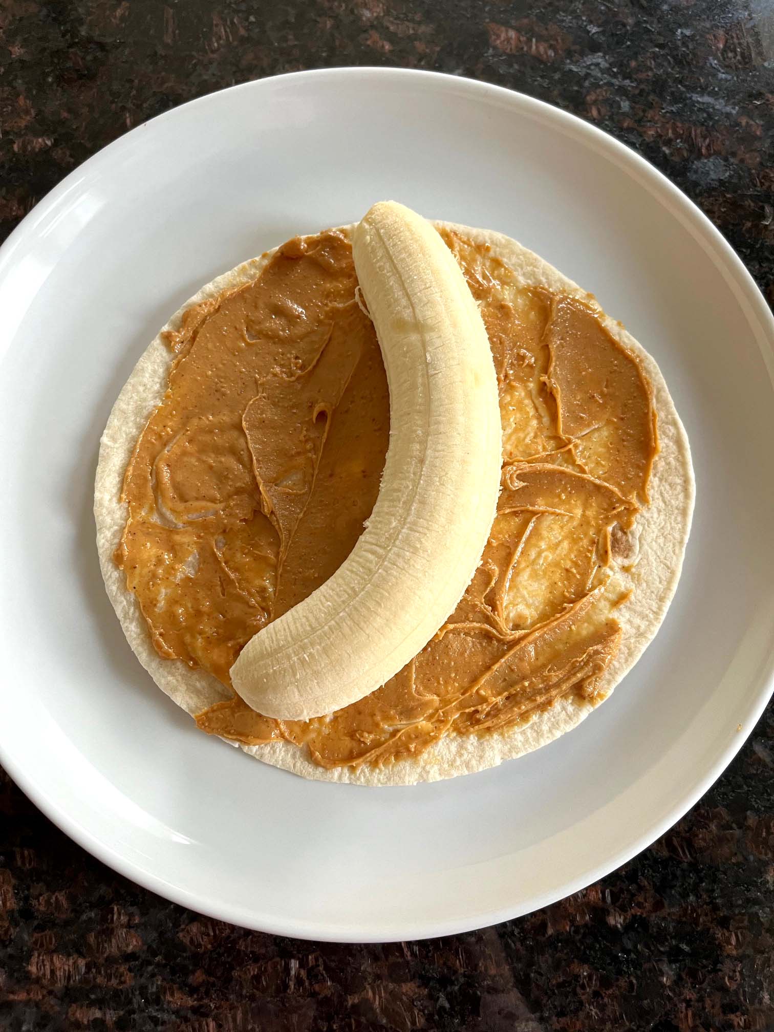 Peanut Butter Banana Tortilla Wrap – Easy Breakfast Recipe – Melanie Cooks