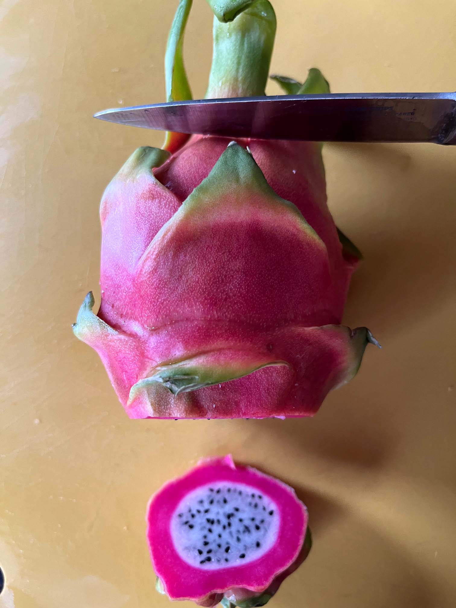 How To Cut And Eat Dragon Fruit – Melanie Cooks