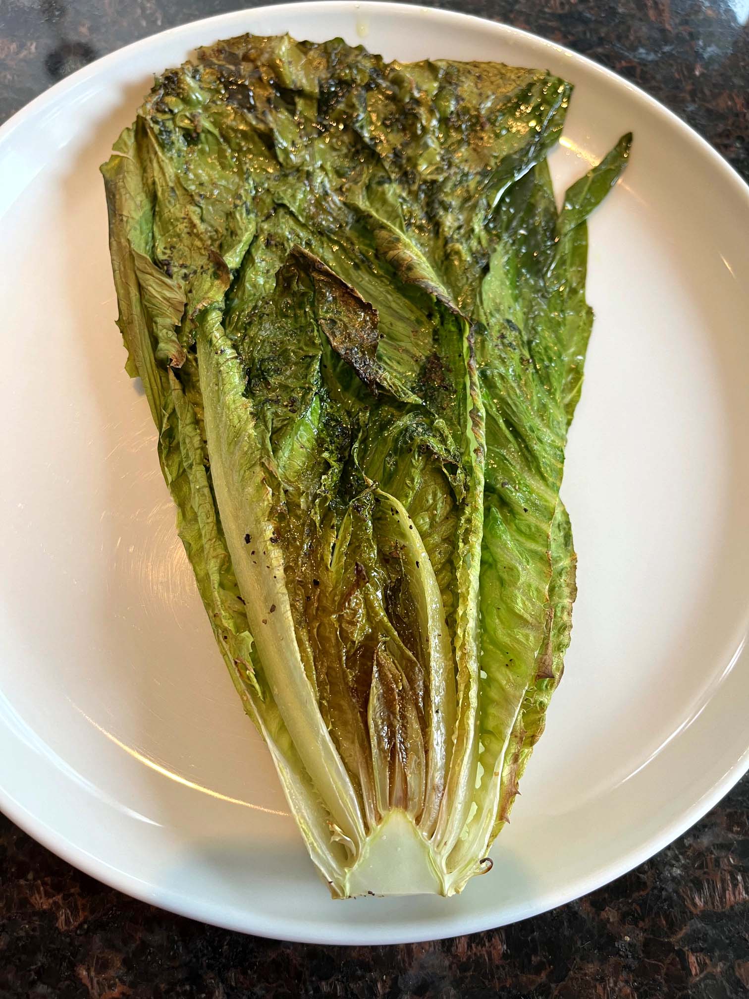 Roasted Romaine Lettuce Hearts Recipe – Melanie Cooks