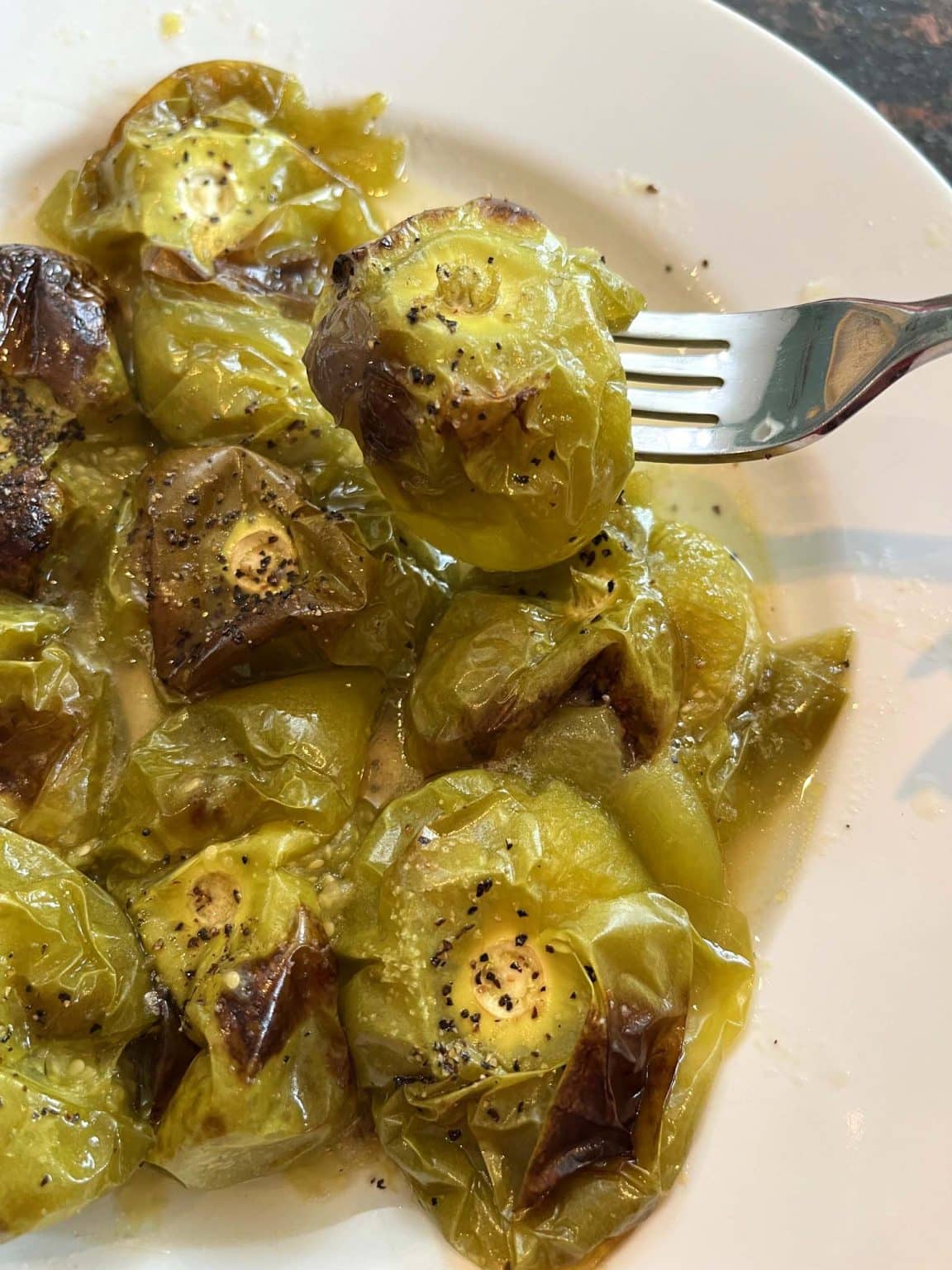 Oven Roasted Tomatillos Recipe – Melanie Cooks