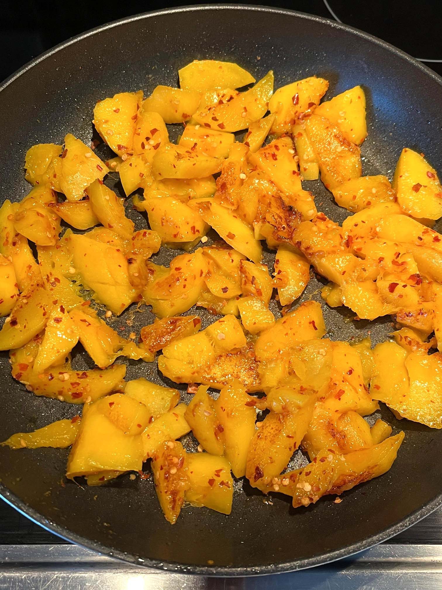 Spicy Fried Mango Recipe – Melanie Cooks