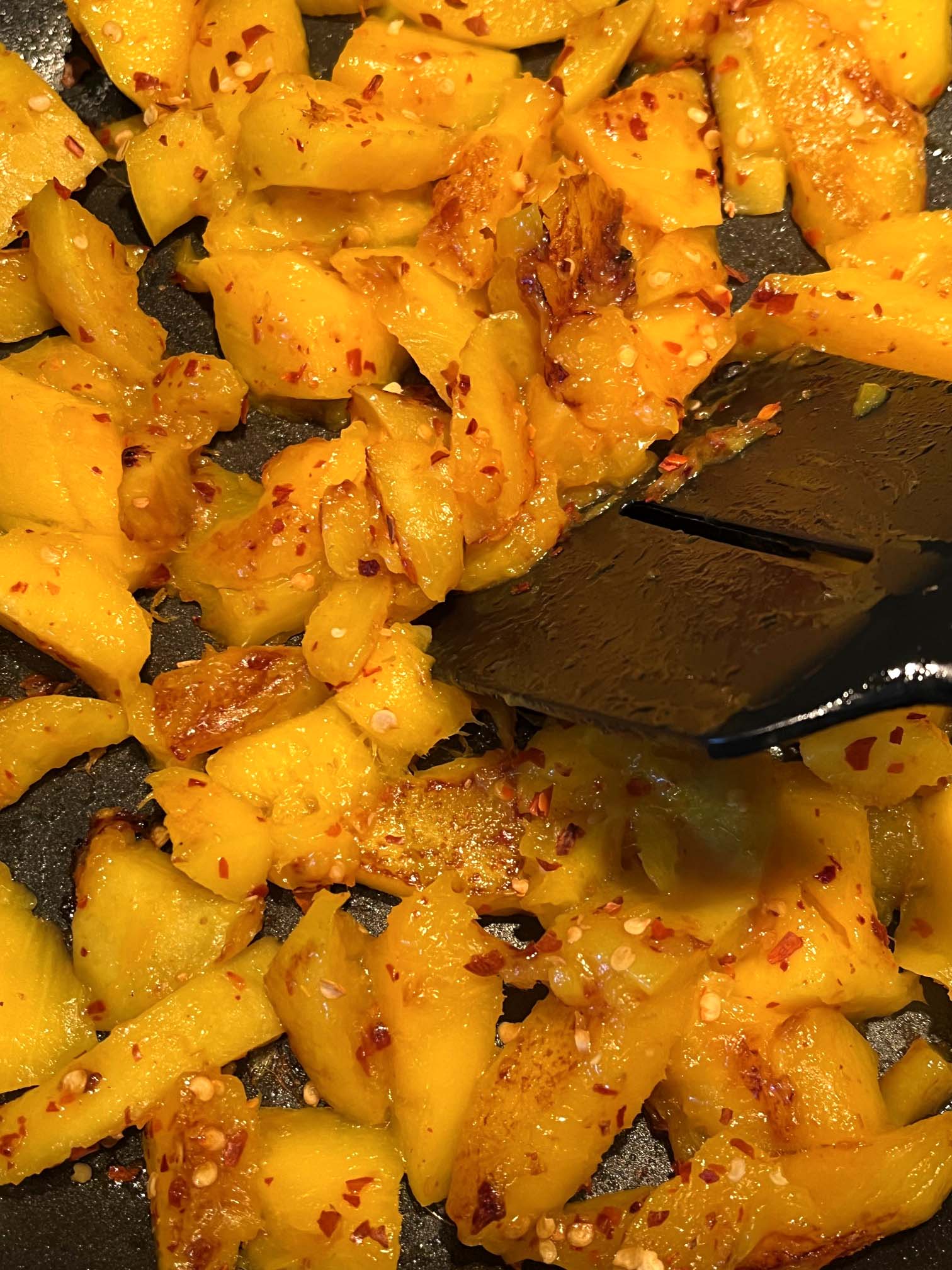 Spicy Fried Mango Recipe – Melanie Cooks