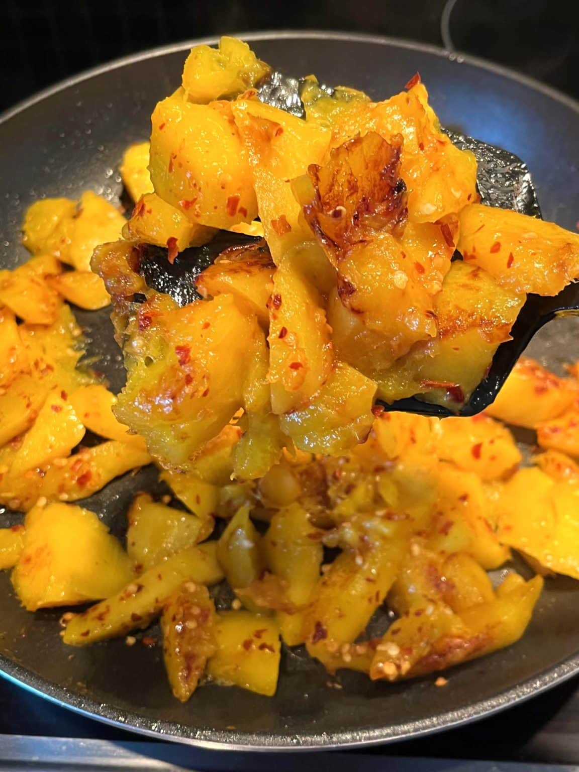 Spicy Fried Mango Recipe – Melanie Cooks