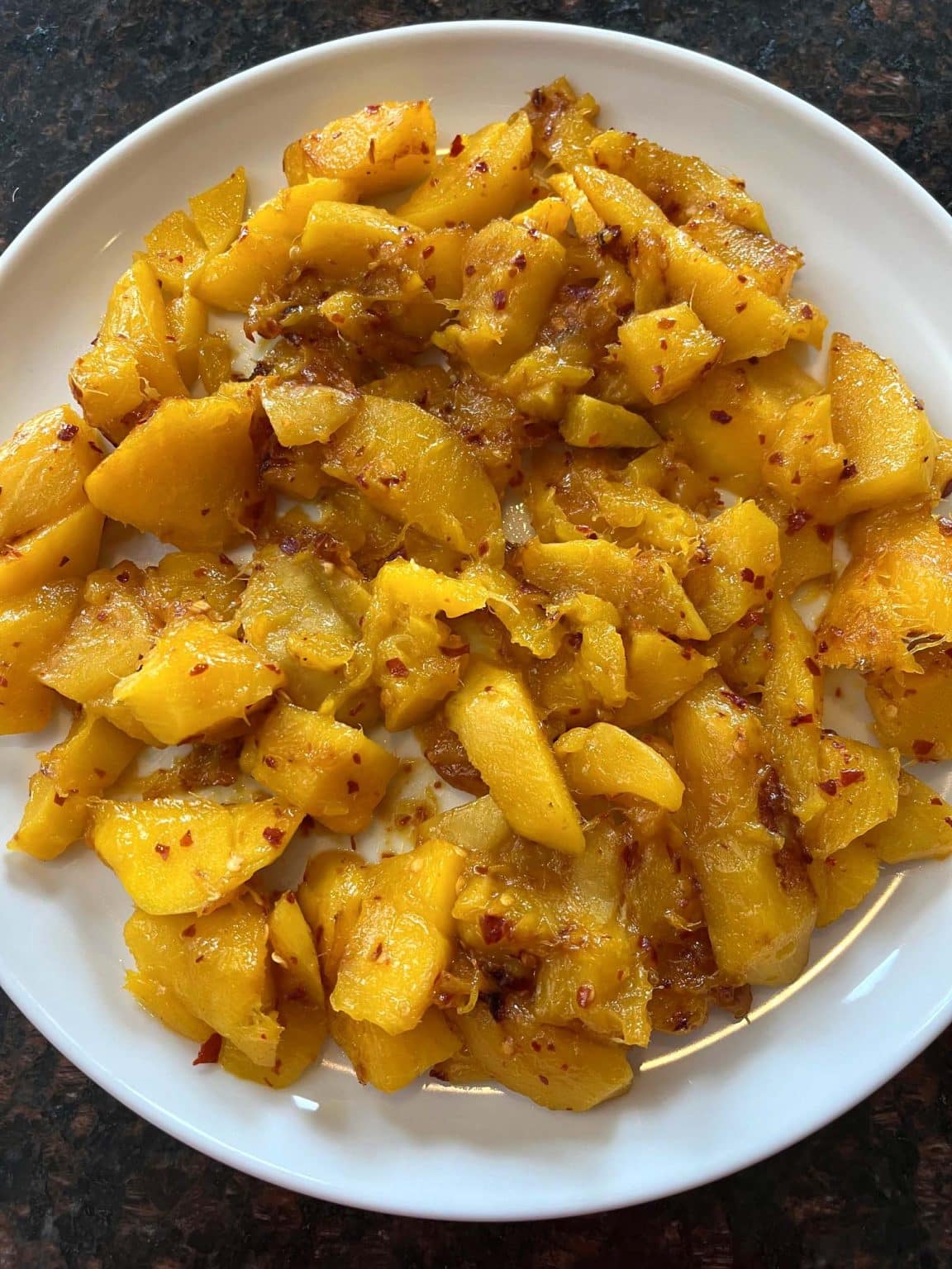 Spicy Fried Mango Recipe – Melanie Cooks