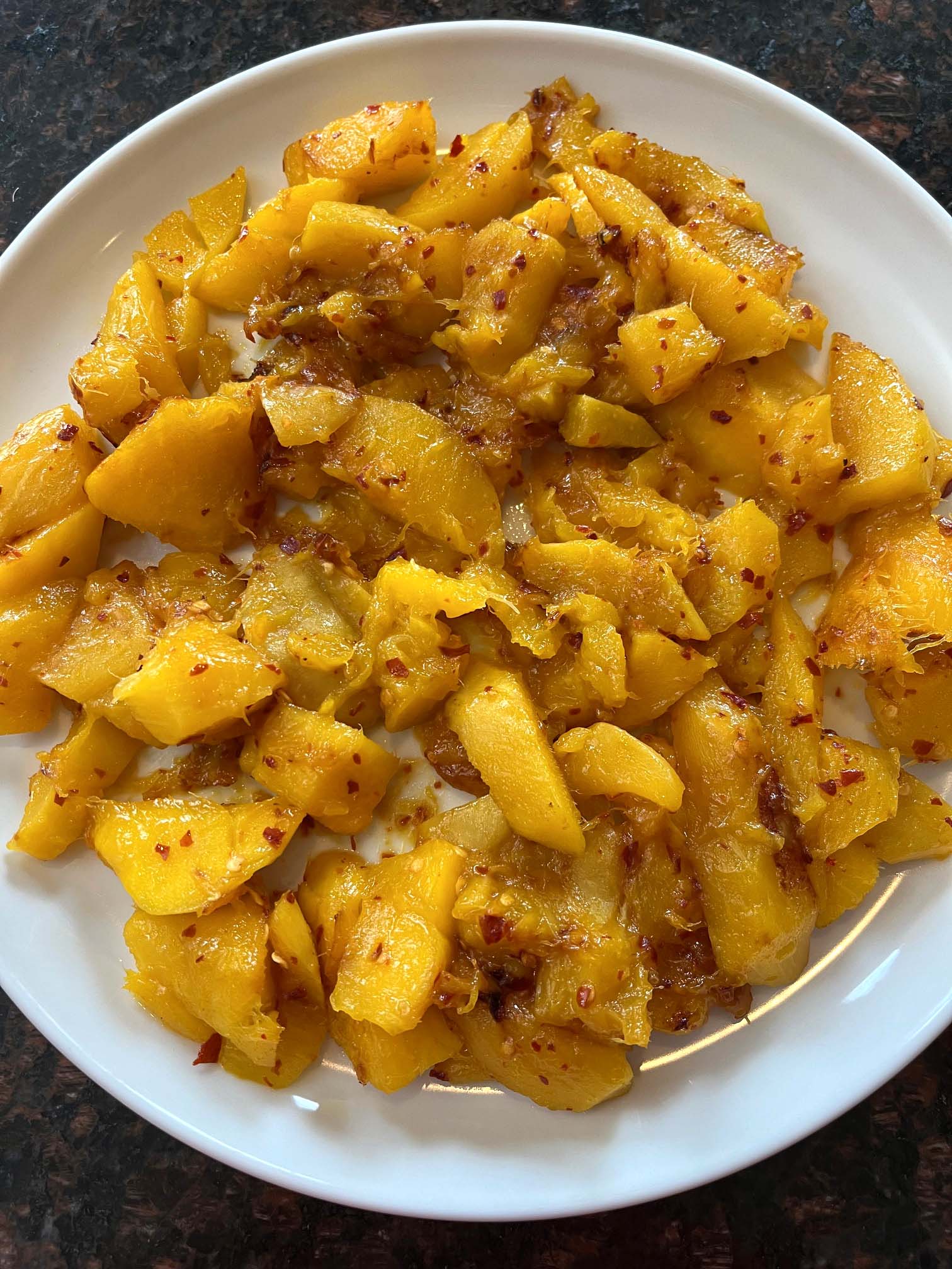Spicy Fried Mango Recipe – Melanie Cooks