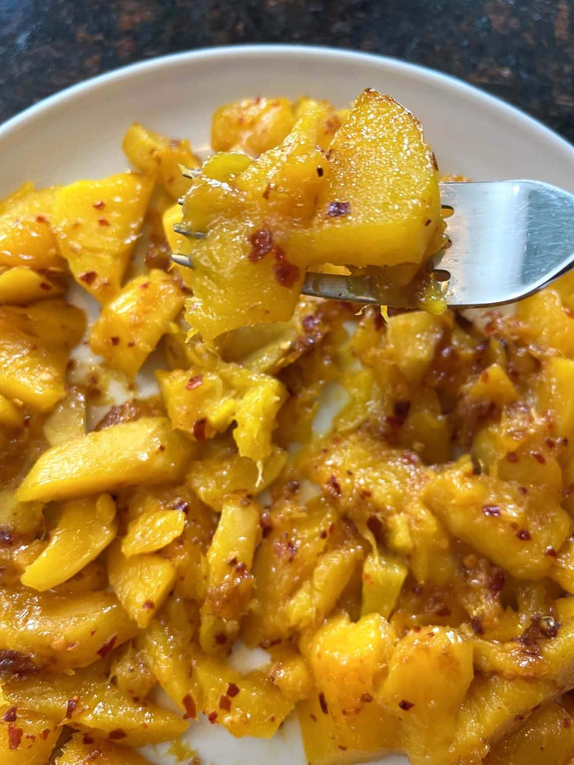 Spicy Fried Mango Recipe – Melanie Cooks