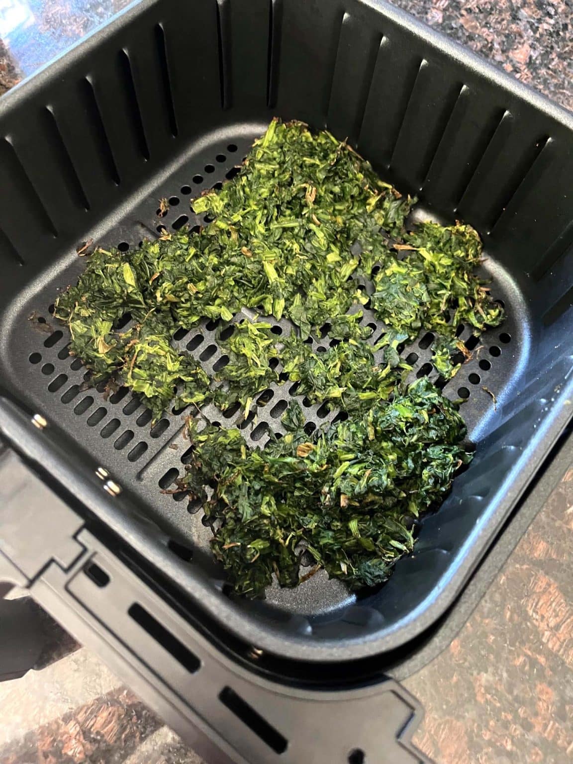 Air Fryer Frozen Spinach Recipe – Easy & Healthy – Melanie Cooks