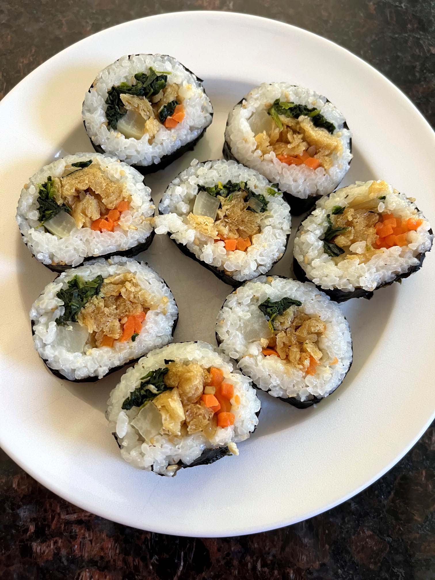 Trader Joe’s Frozen Kimbap Sushi Rolls – Melanie Cooks