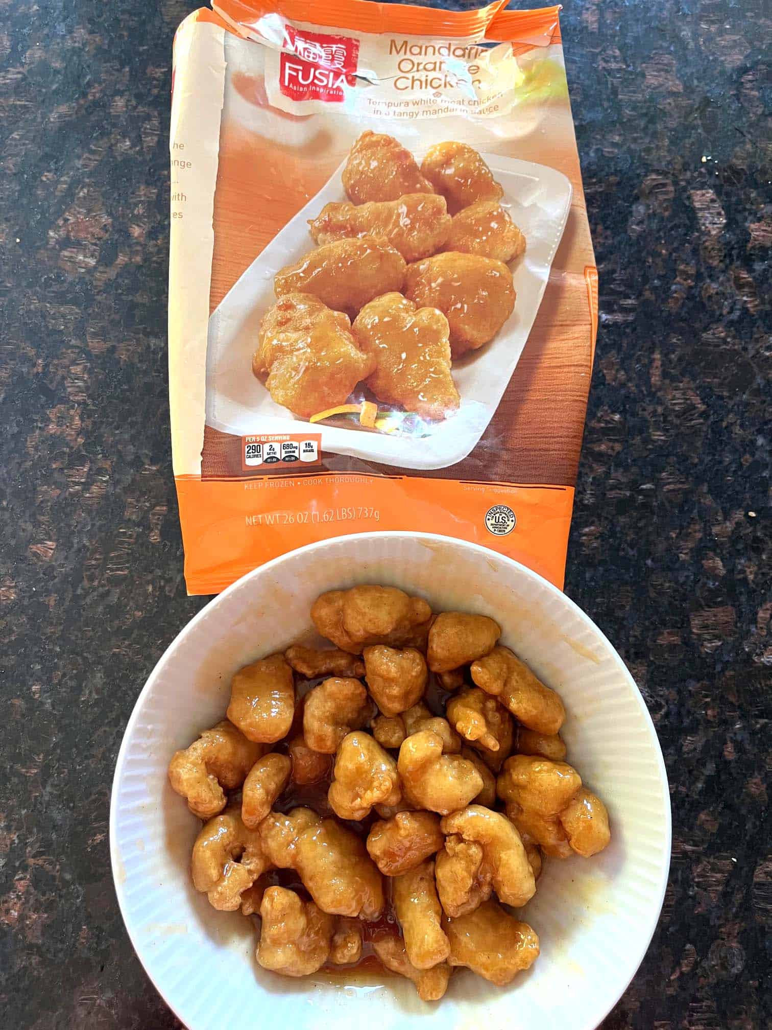 Aldi Frozen Orange Chicken In The Air Fryer – Melanie Cooks