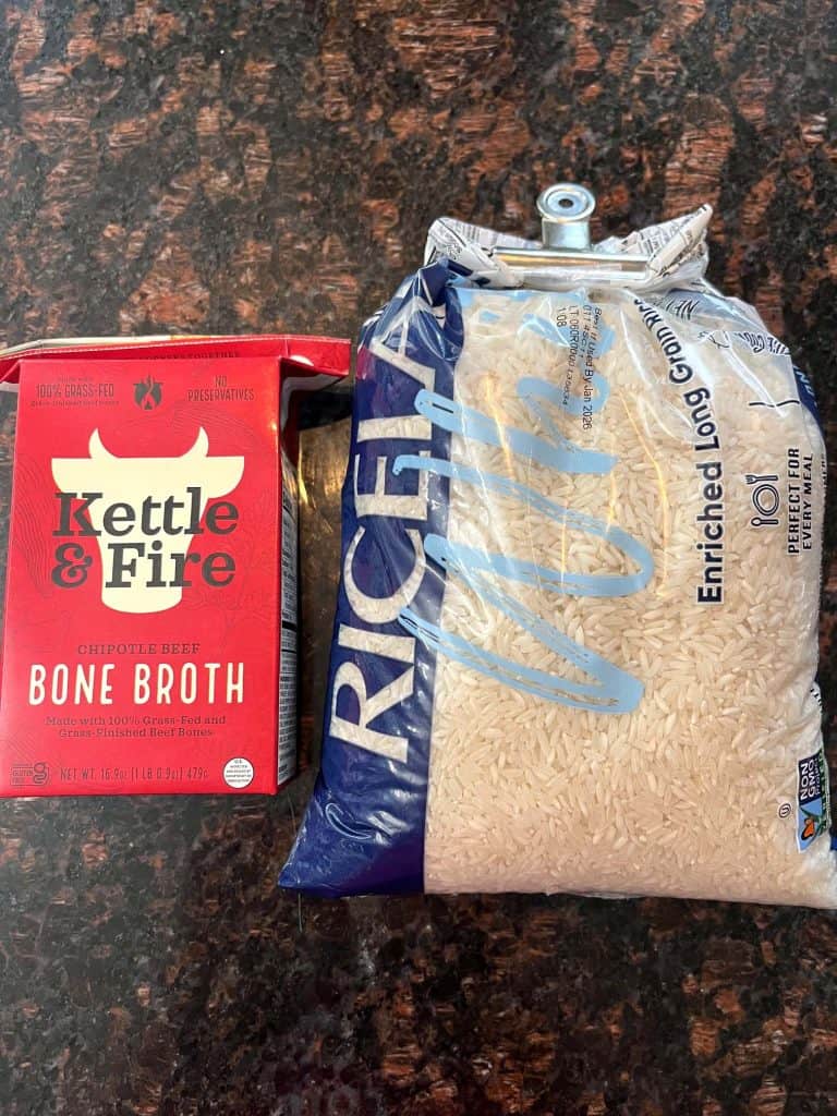 Bone Broth Rice – Add Protein By Cooking Rice In Bone Broth – Melanie Cooks